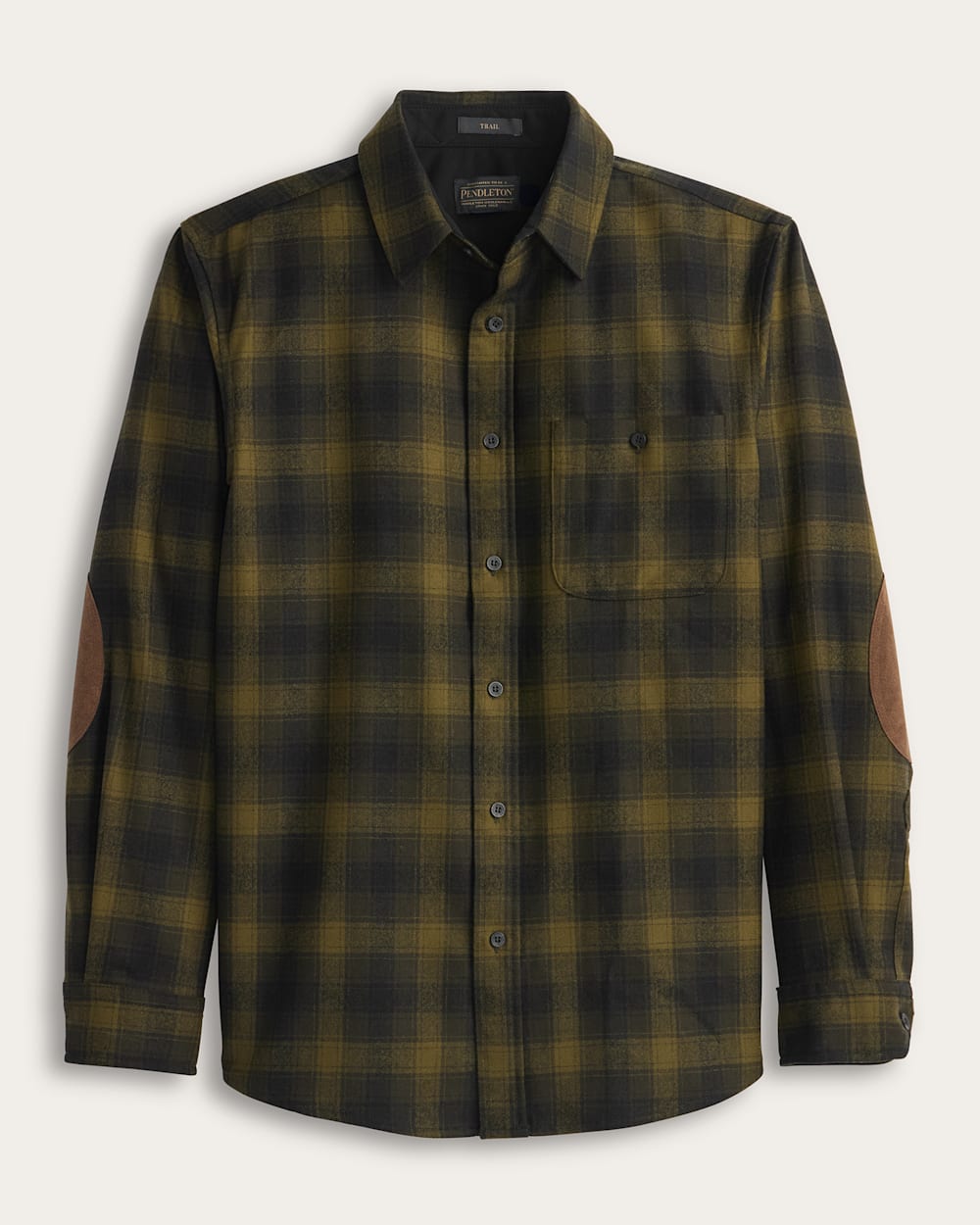 MEN'S PLAID ELBOW-PATCH TRAIL SHIRT | Pendleton