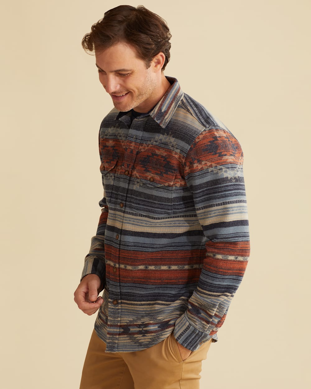 Men's Fitted La Pine Overshirt | Pendleton