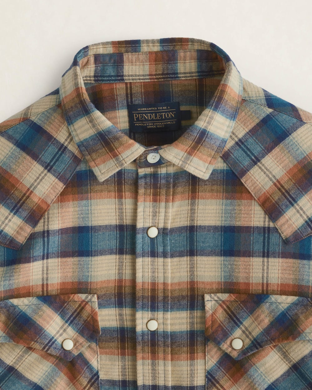 MEN'S WYATT SNAP-FRONT COTTON SHIRT | Pendleton