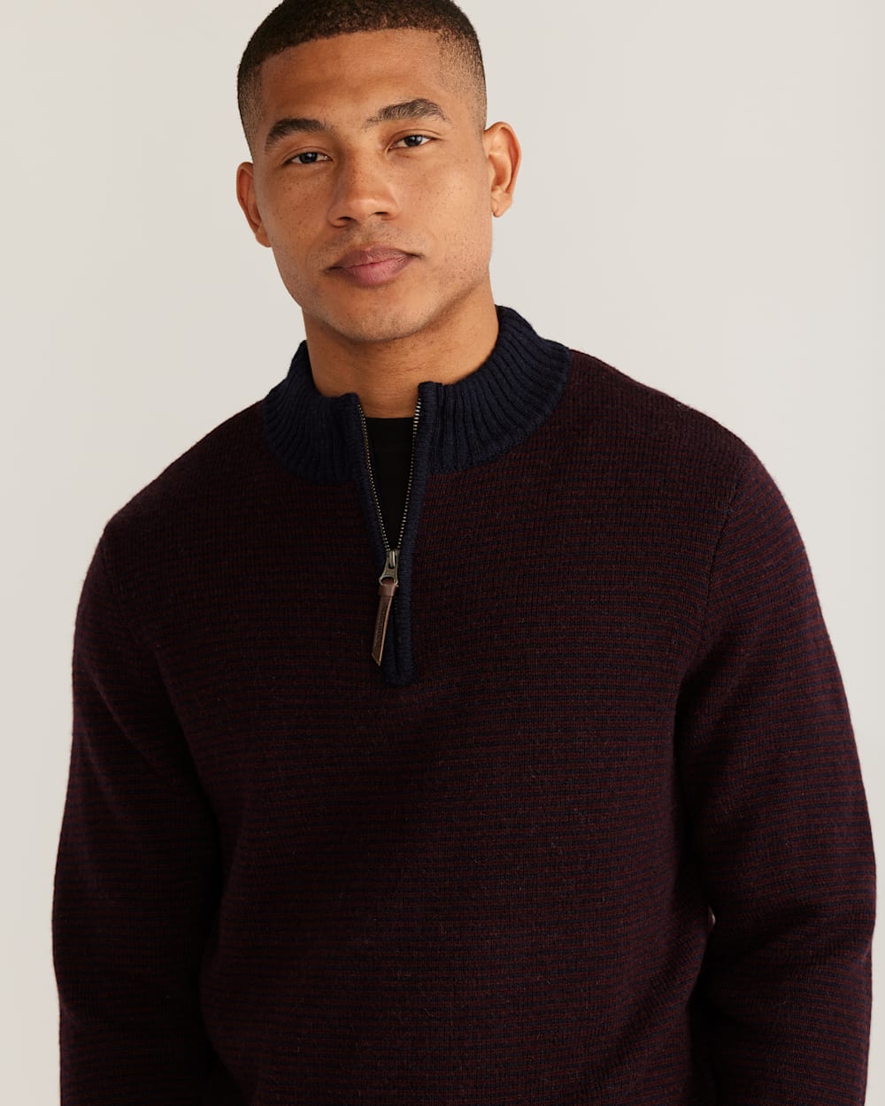 MEN'S SHETLAND COLLECTION HALF-ZIP SWEATER | Pendleton
