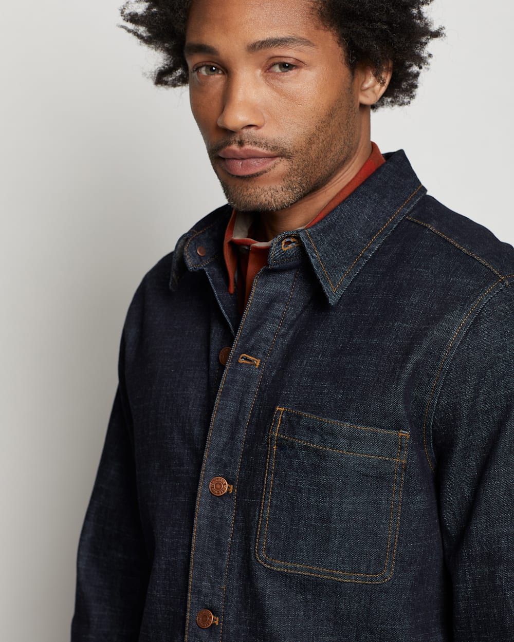 MEN'S DENIM CHORE JACKET