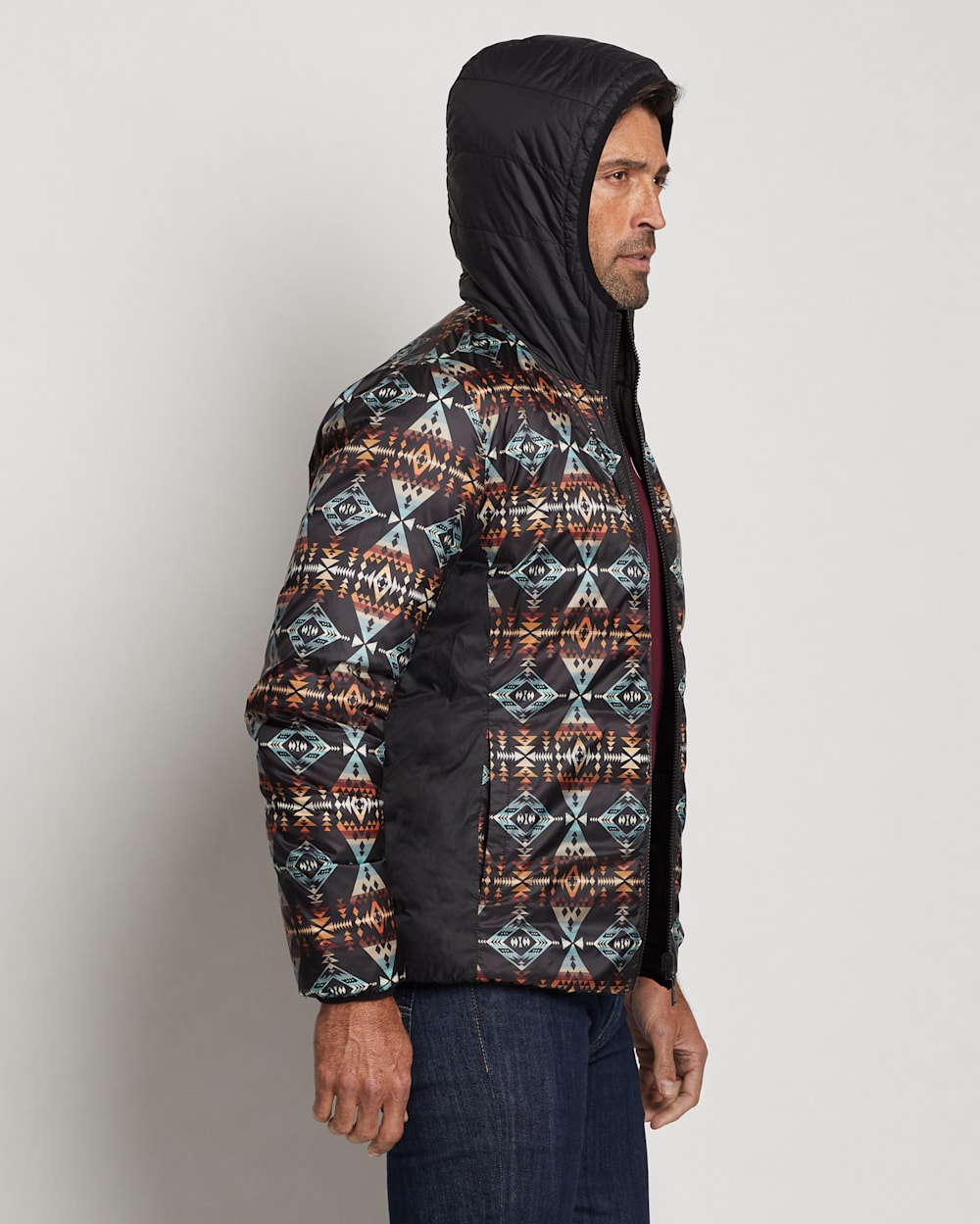 Men's Yukon Reversible Hooded Down Jacket