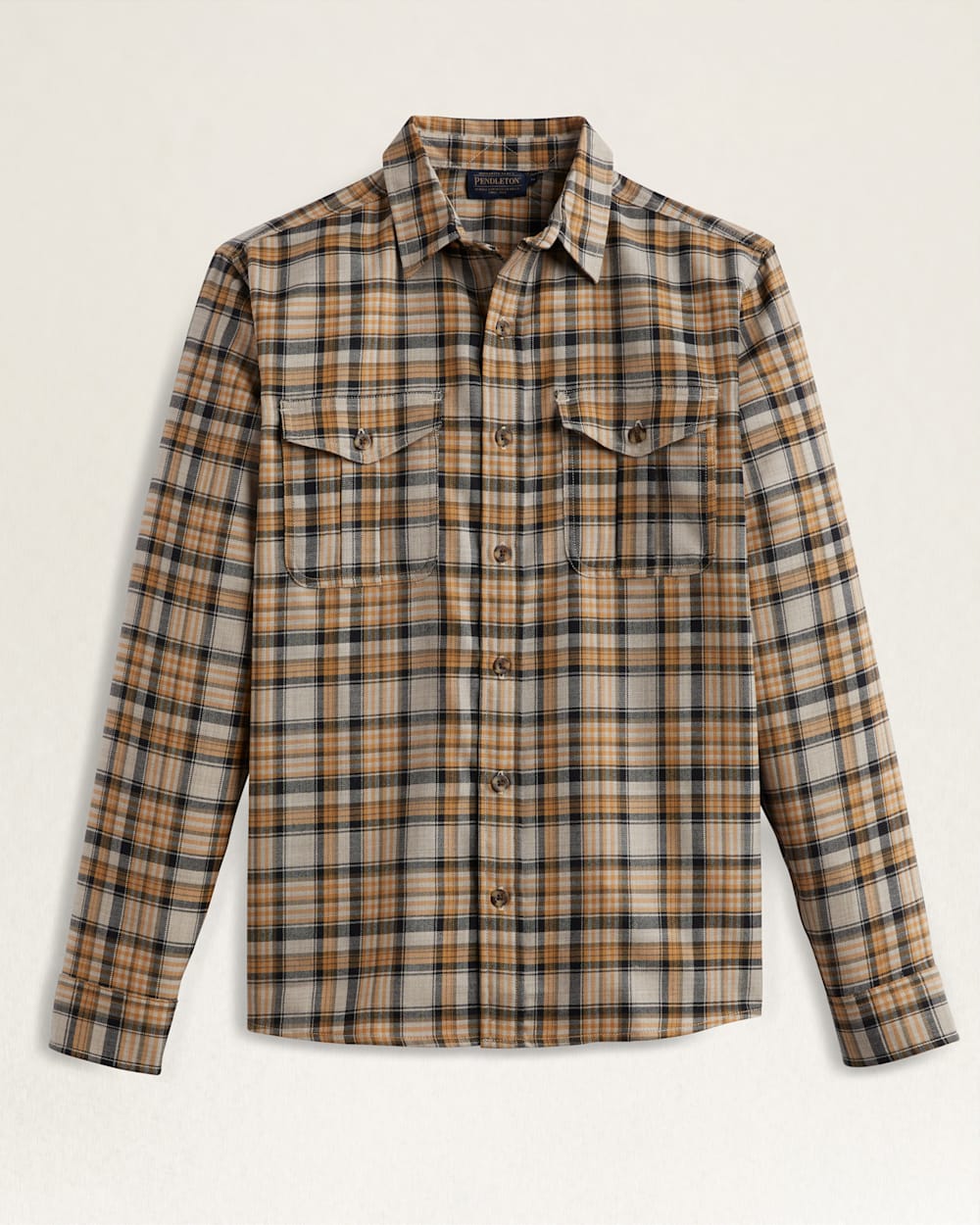 Year-Round Comfort with Men's Plaid Harrison Merino Shirts | Pendleton