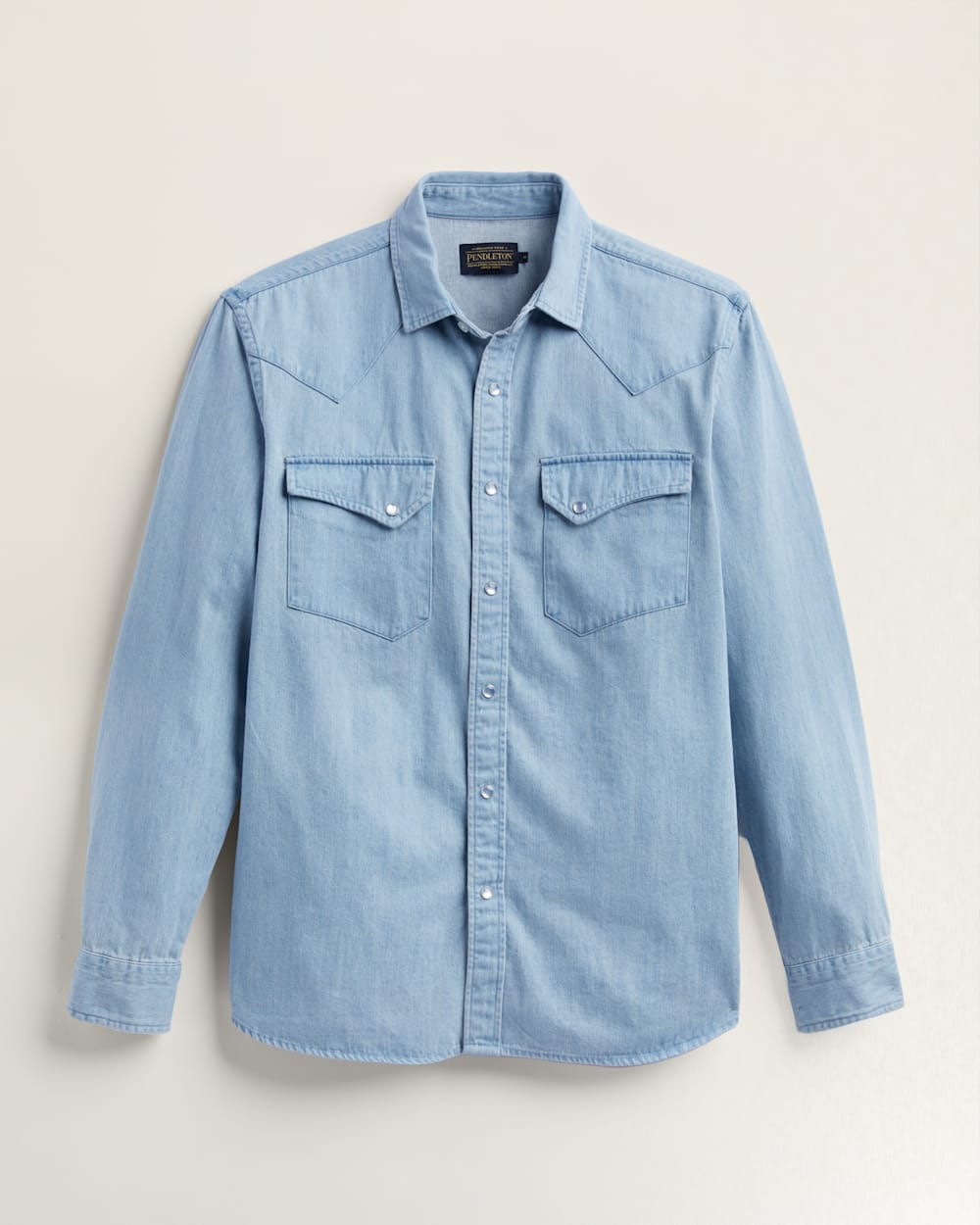 Shop Our Pendleton Men's Wyatt Snap-Front Denim Shirt | Pendleton