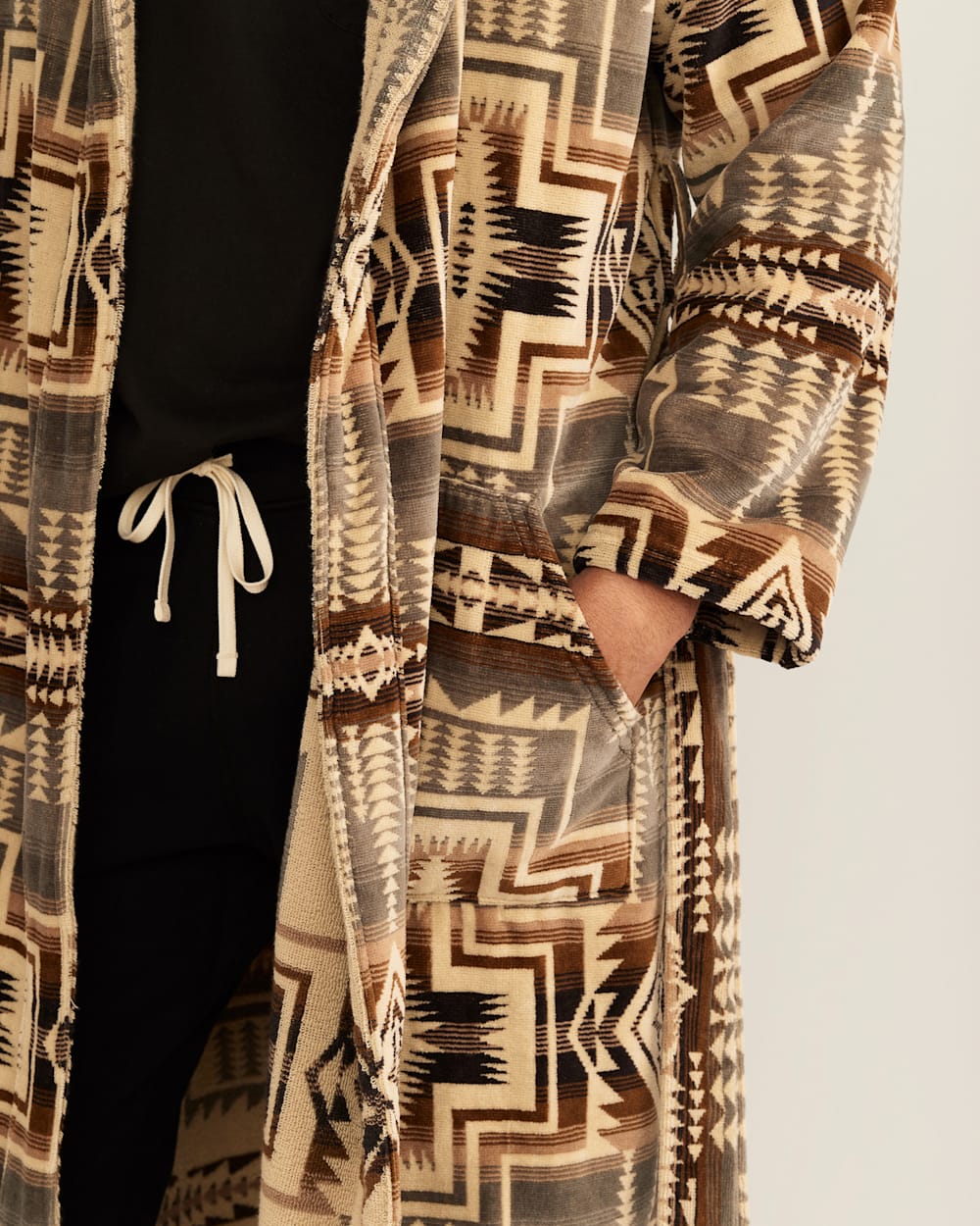 Stay Stylish & Comfortable in Cotton Terry Velour Robe | Pendleton