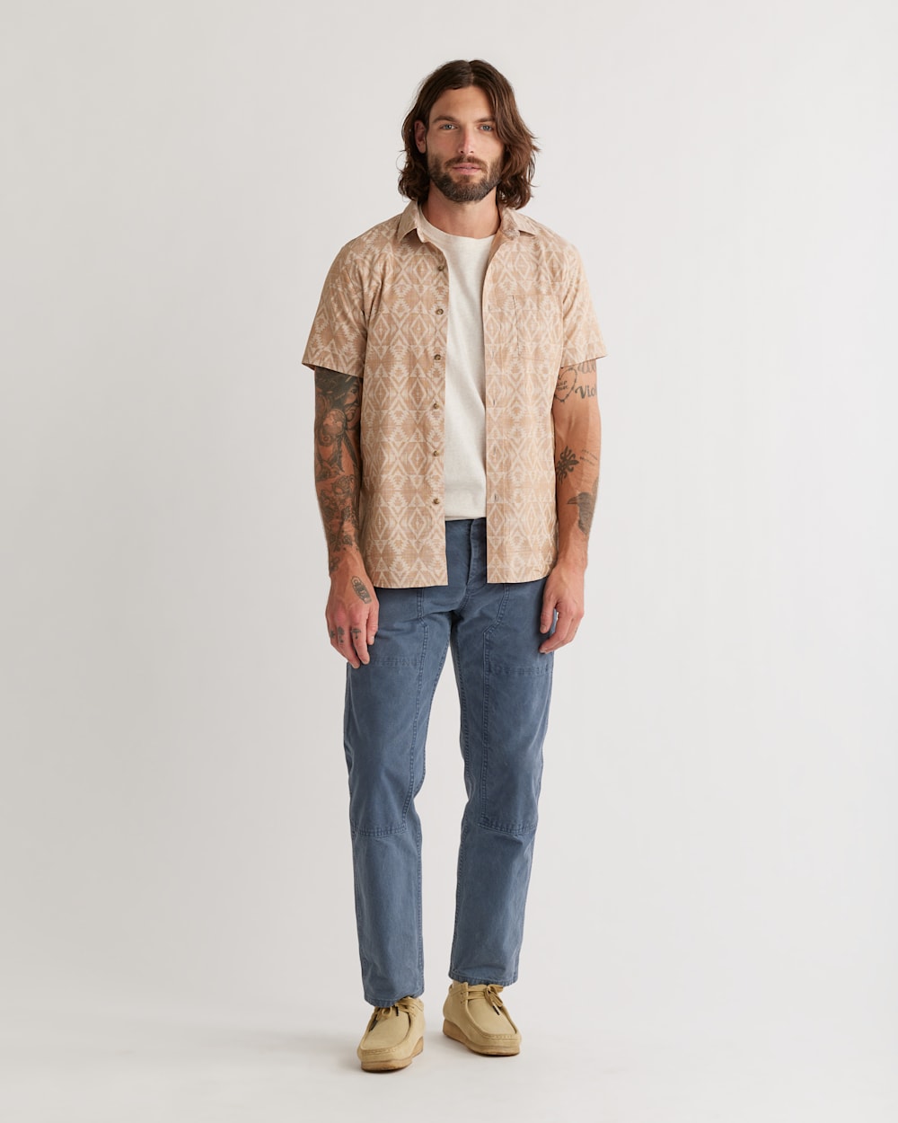 MEN'S SHORT-SLEEVE DEACON CHAMBRAY SHIRT | Pendleton
