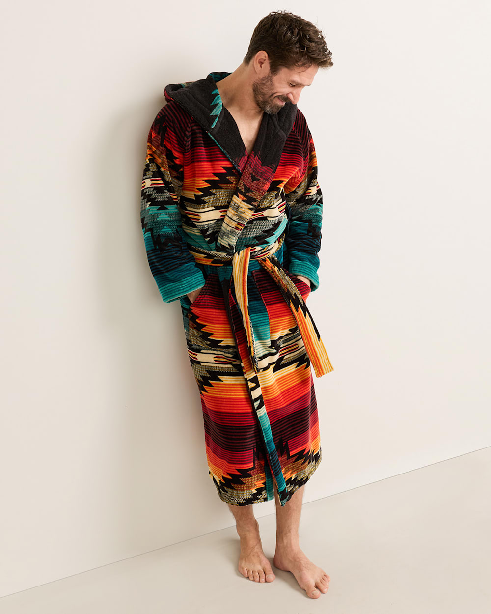 Shop Our Pendleton Unisex Cotton Terry Velour Robe | Pendleton
