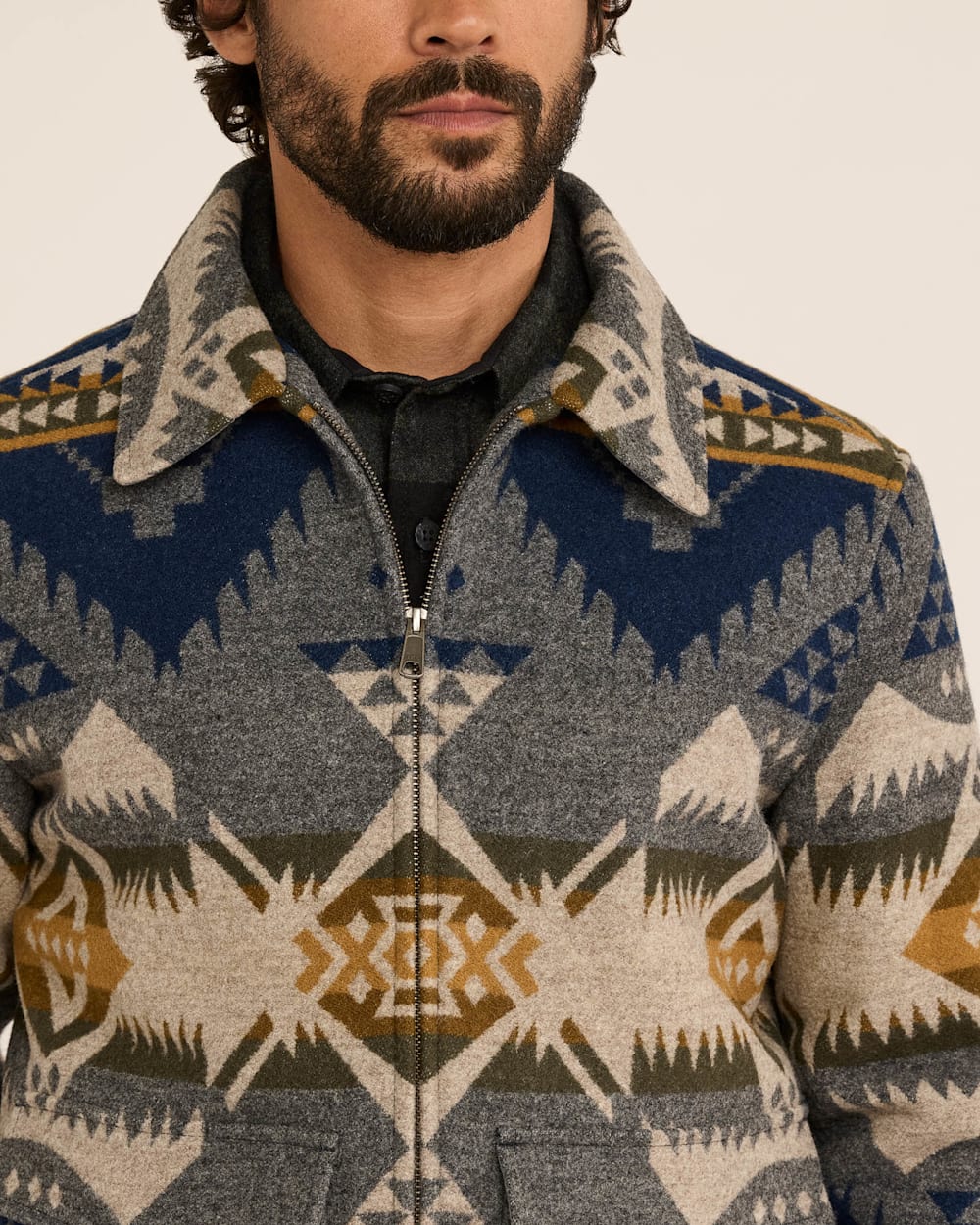 Shop Men's Colton Zip-Front Wool Coat | Pendleton