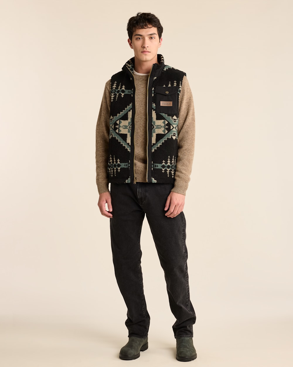 MEN'S RIDGELINE BERBER FLEECE VEST | Pendleton