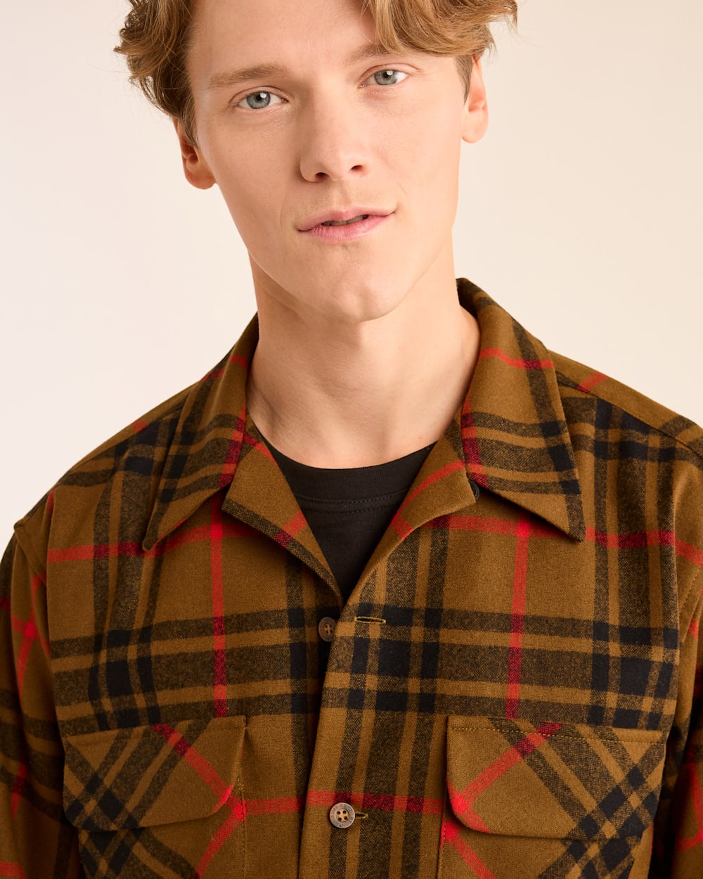 Shop US made Men's Plaid Board Shirt, Premium Umatilla Wool | Pendleton