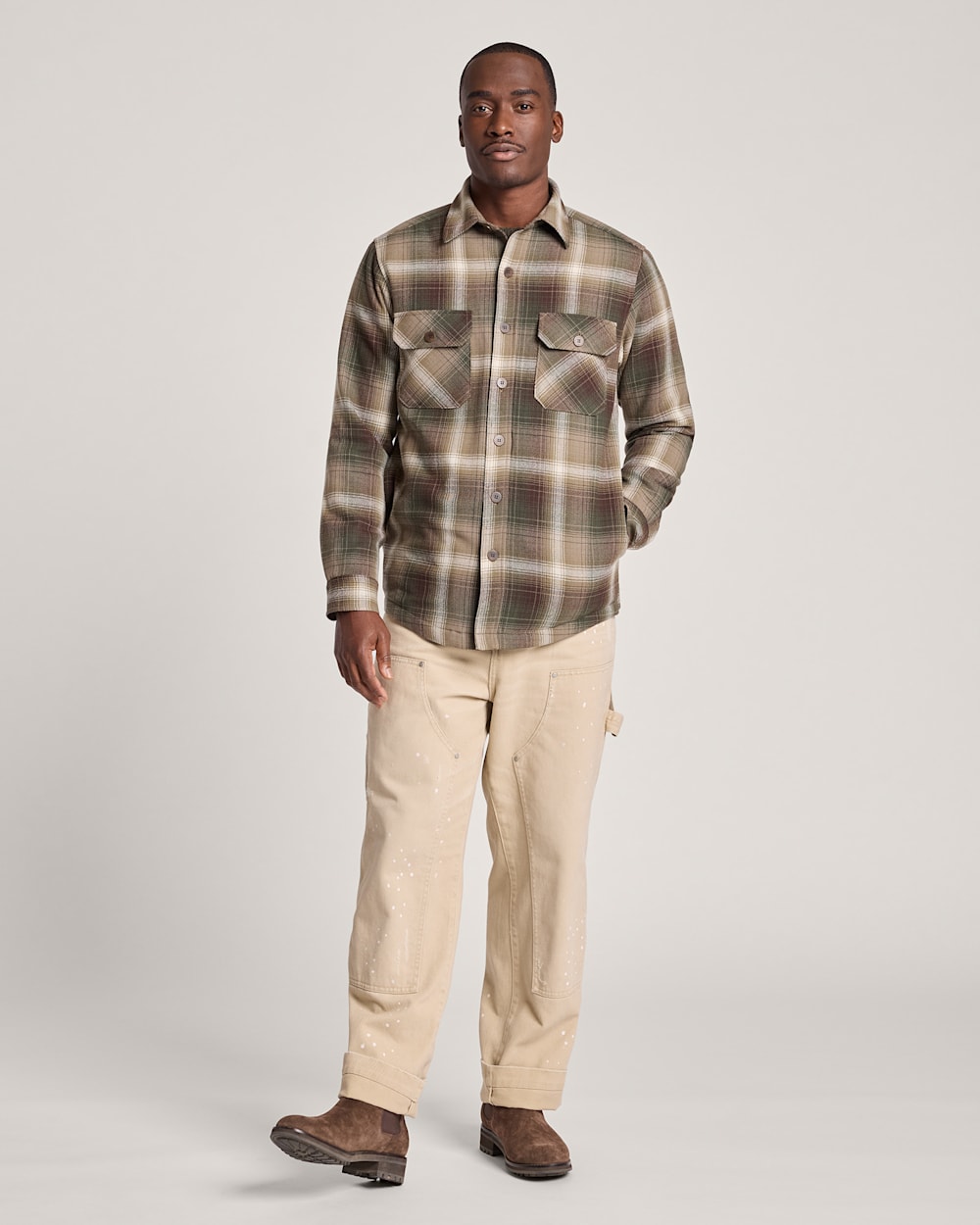 Buy Men's Plaid Quilted CPO Jacket Outerwear | Pendleton