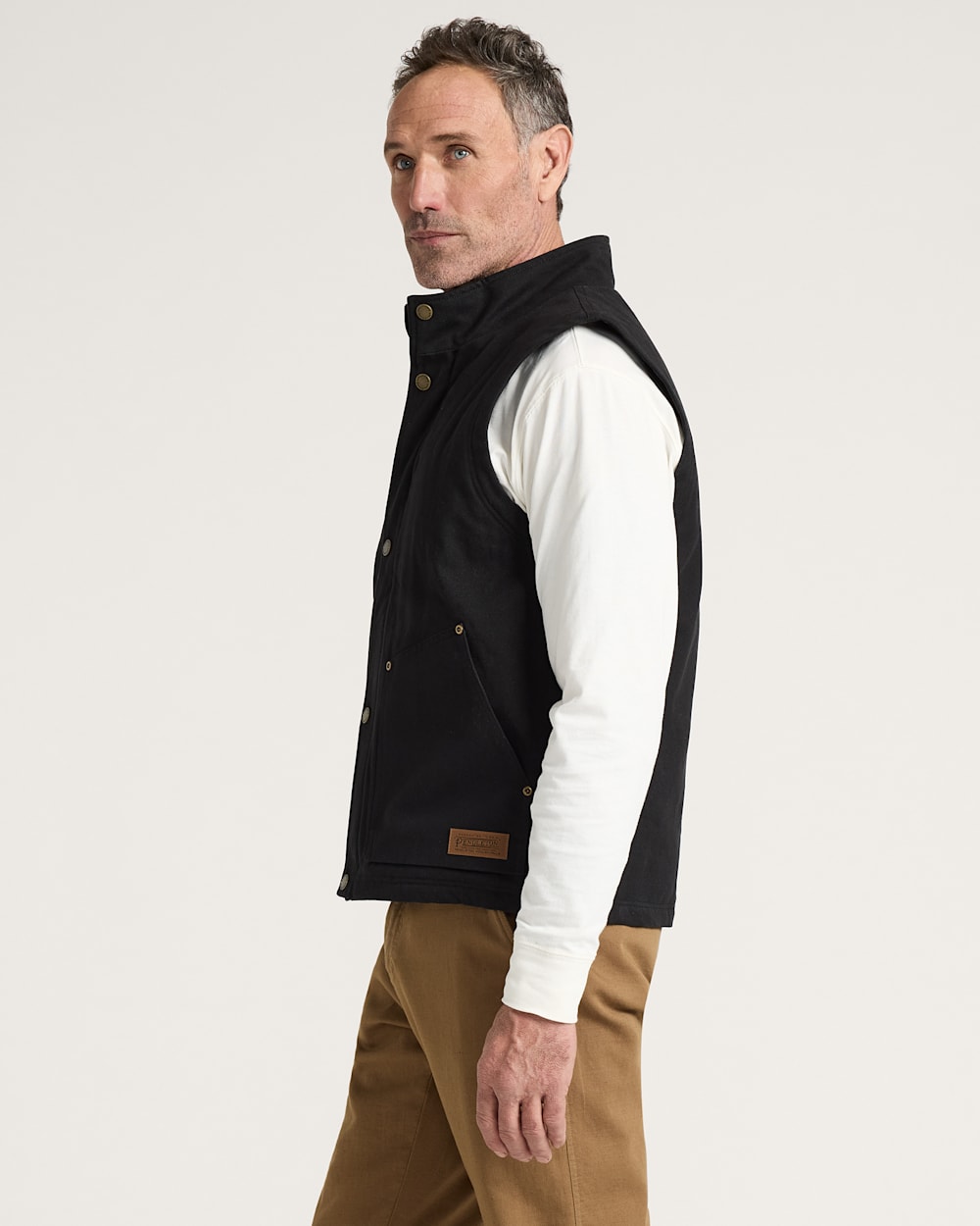 Shop Men's Pine Grove Canvas Vest in Vests | Pendleton