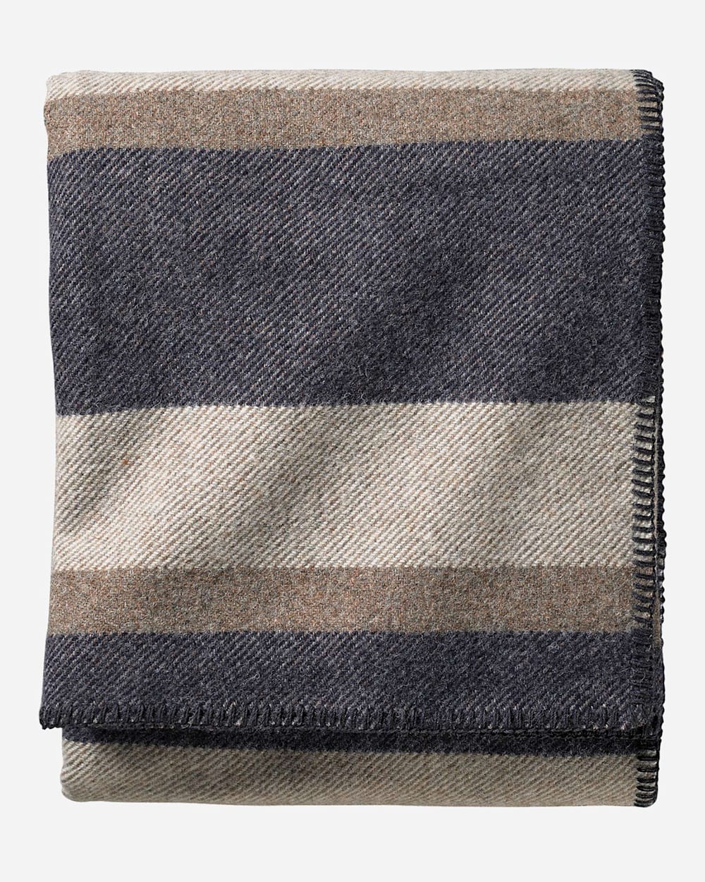 Shop Eco-Wise Wool Plaid/Stripe Blanket | Pendleton