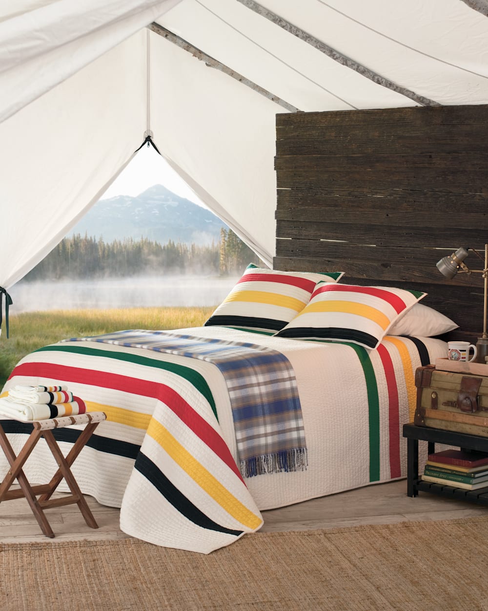 Glacier National Park Pieced Quilt Set | Pendleton
