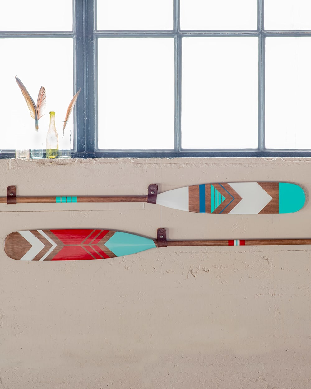 Hand Painted Walnut Paddle | Pendleton