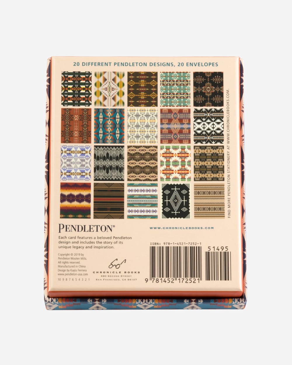 Assorted Notecards With Envelope (20Pc) | Pendleton