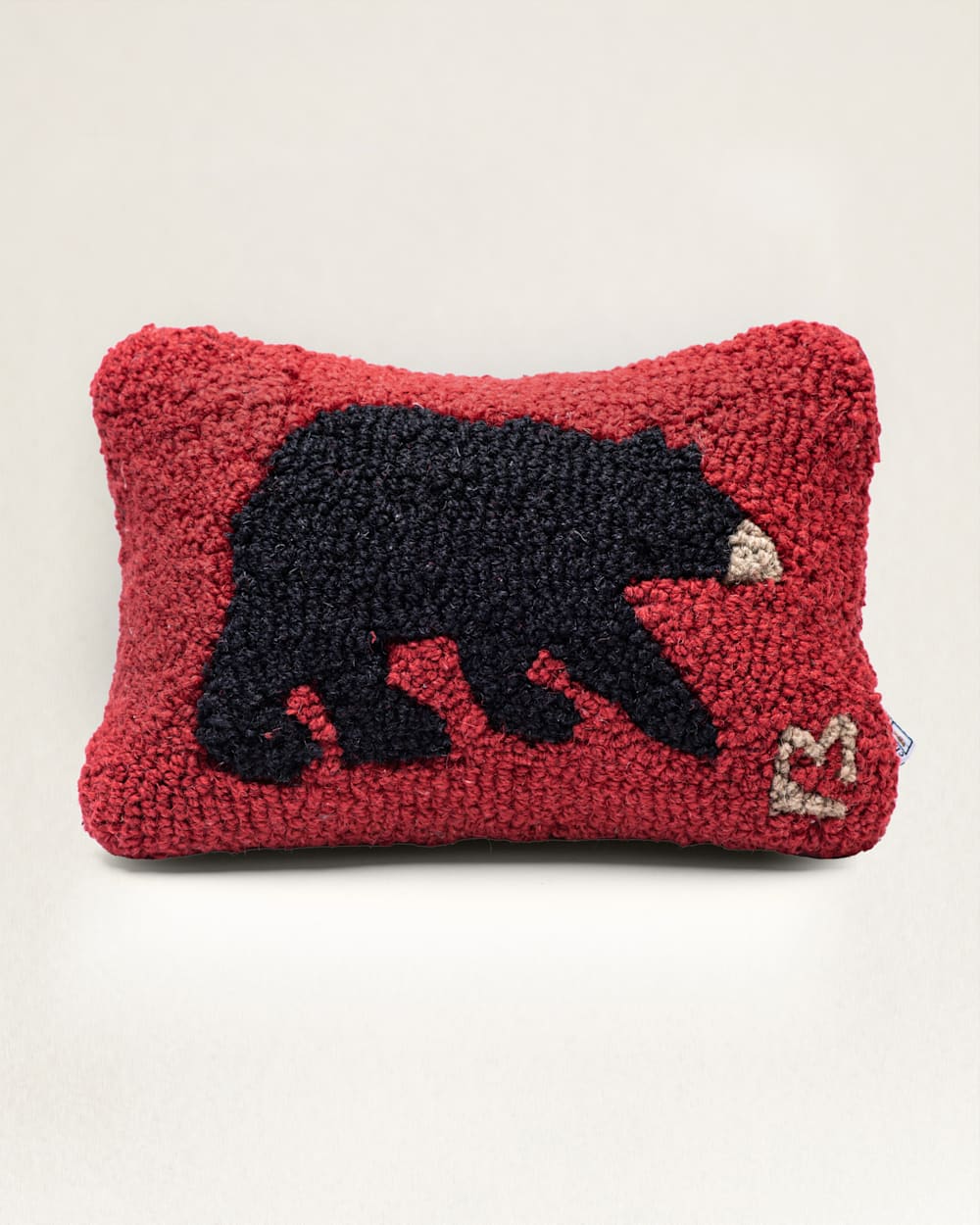 Cuddle Up with the Bear Hooked Small Hug Pillow | Pendleton
