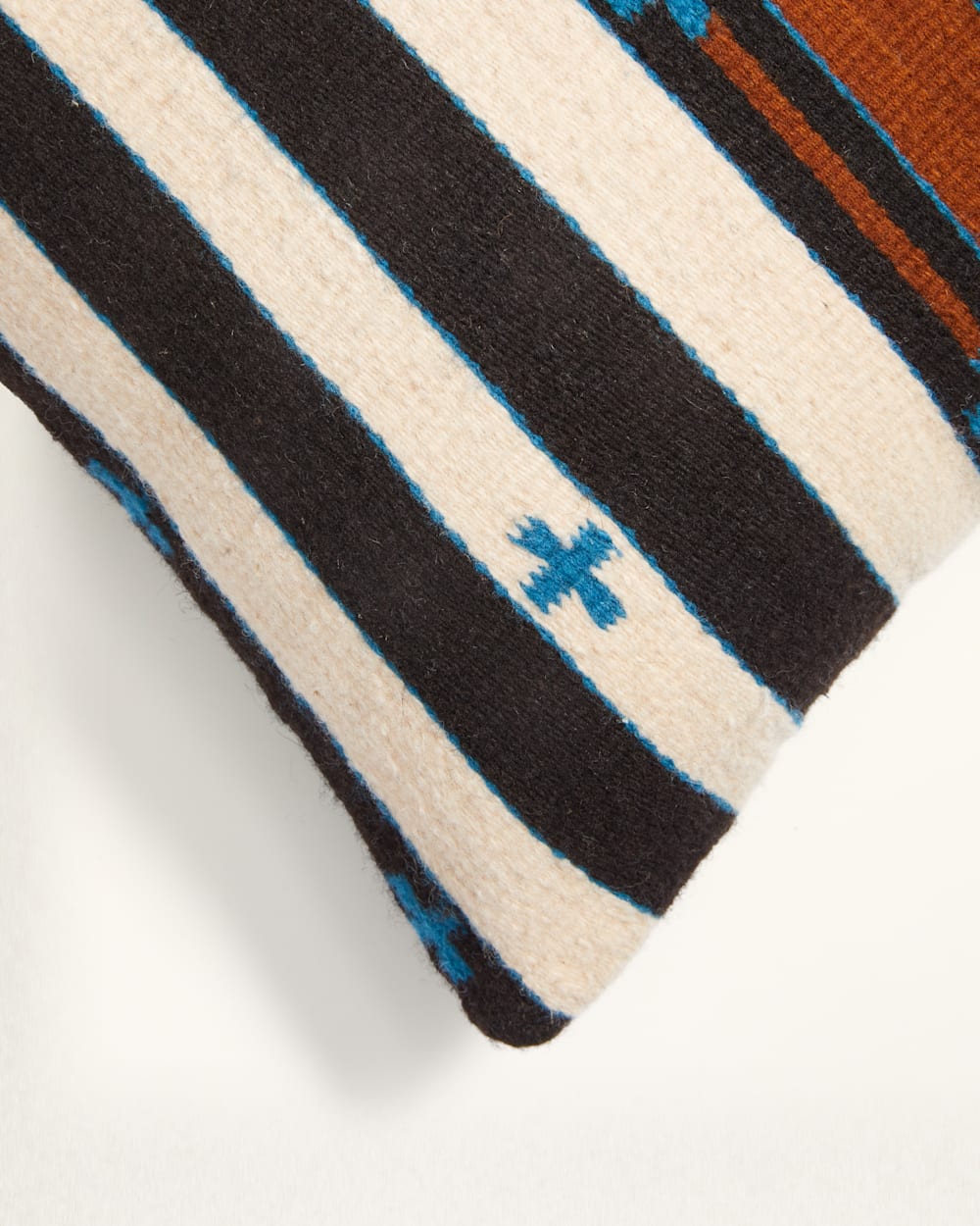 Cozy Rustic Feel with Turquoise Crosses Pillow | Pendleton