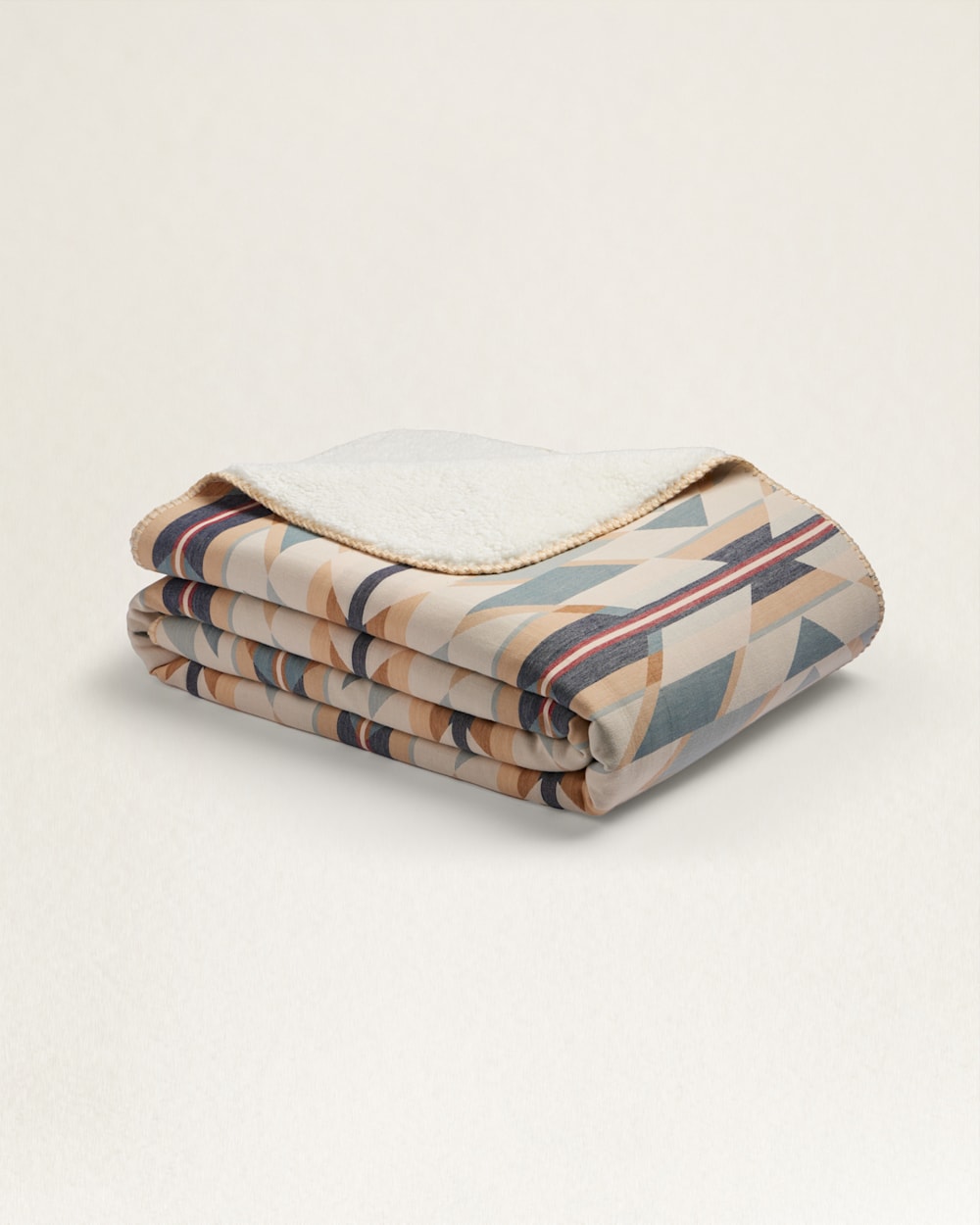Stay Cozy with the Prairie Trail Sherpa Blanket | Pendleton