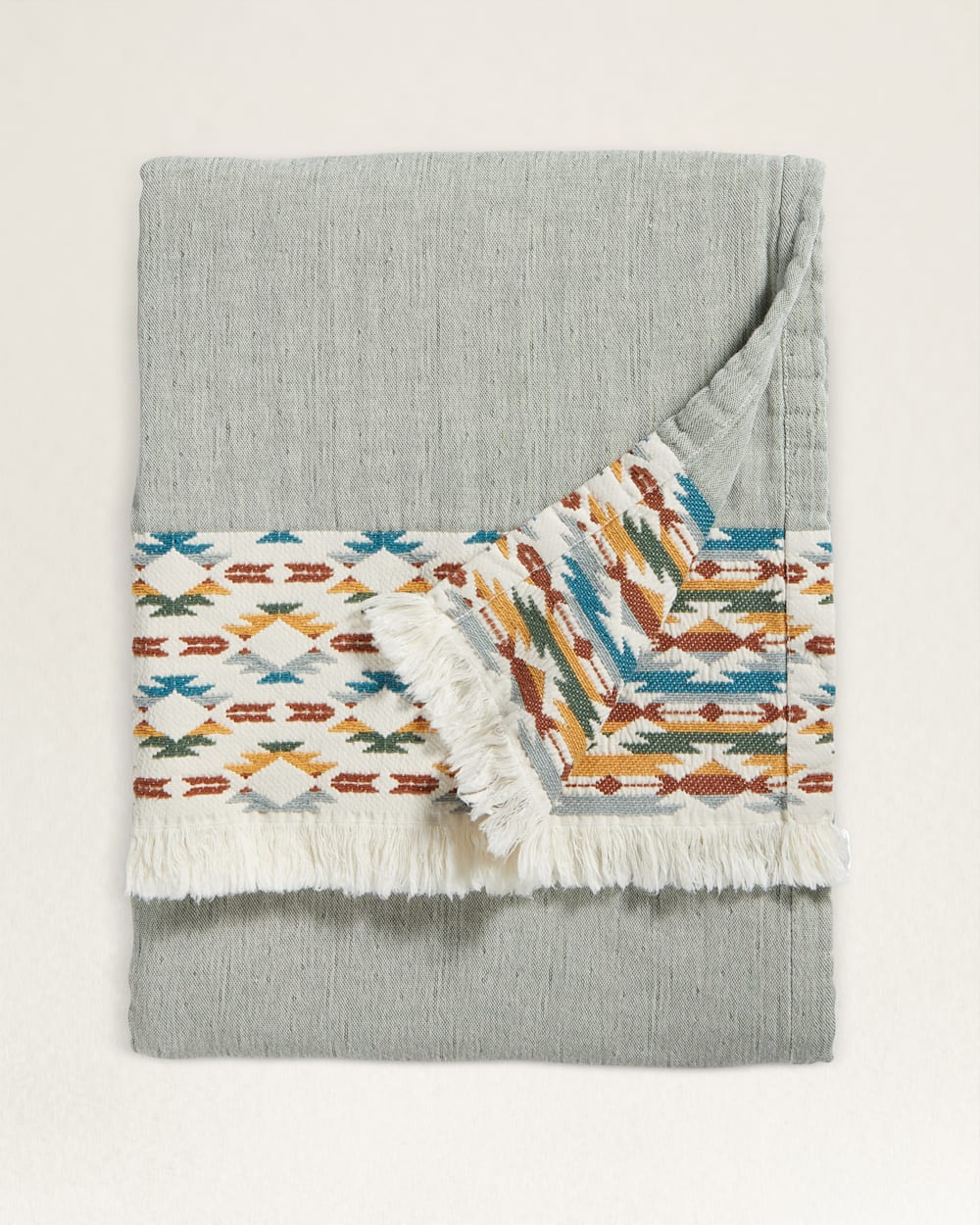 Shop Organic Cotton Fringed Throw | Pendleton Shop Organic Cotton Fringed Throw | Pendleton