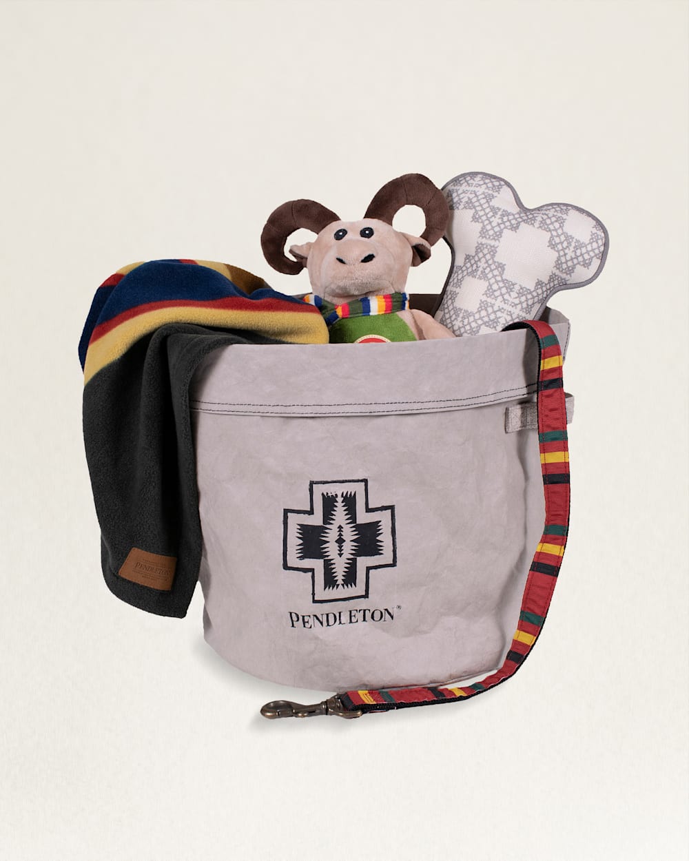 Shop Our Pendleton Pet Toy Bucket in Grey | Pendleton