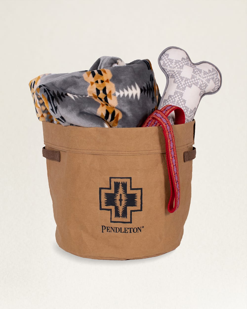 Shop Our Pendleton Pet Toy Bucket in Brown | Pendleton
