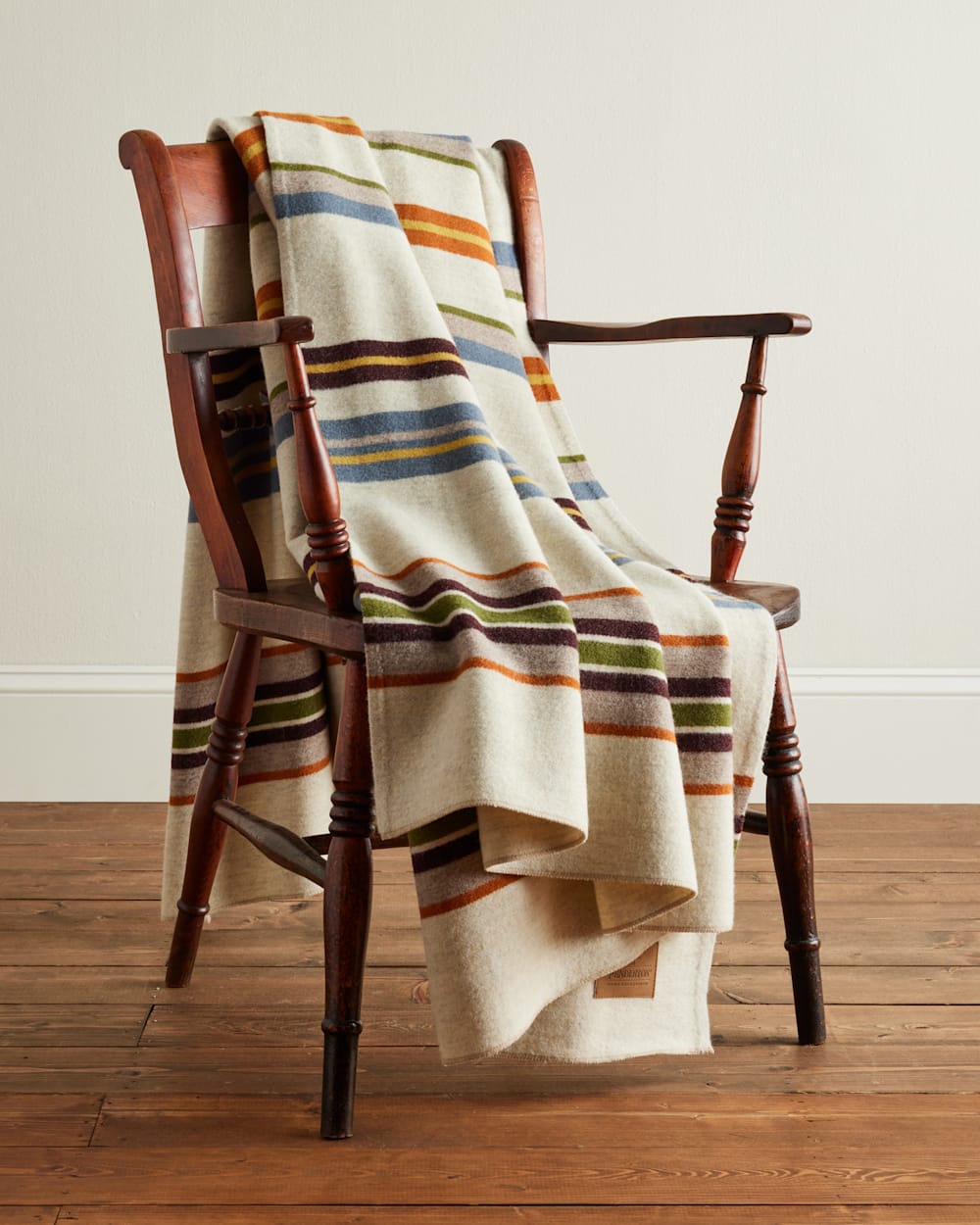 Stay Cozy & Shop Colorful Bridger Stripe Wool Throw | Pendleton