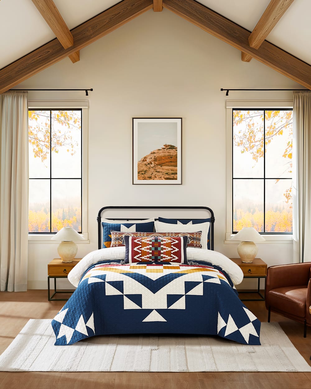 Shop Castle Rock Embroidered Hug Pillow | Pendleton