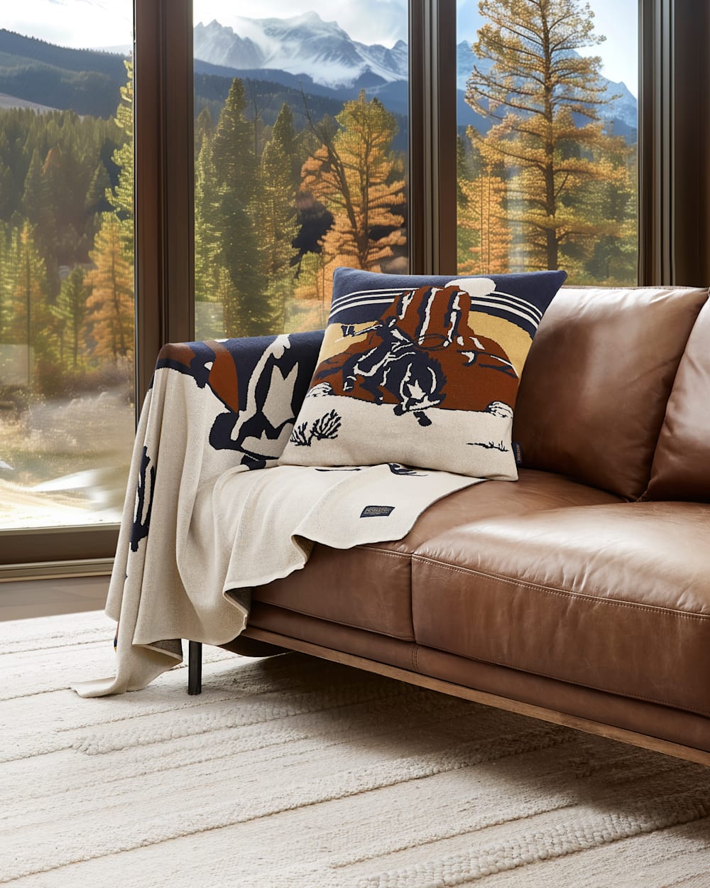 Shop Desert Rider Knit Pillow | Pendleton