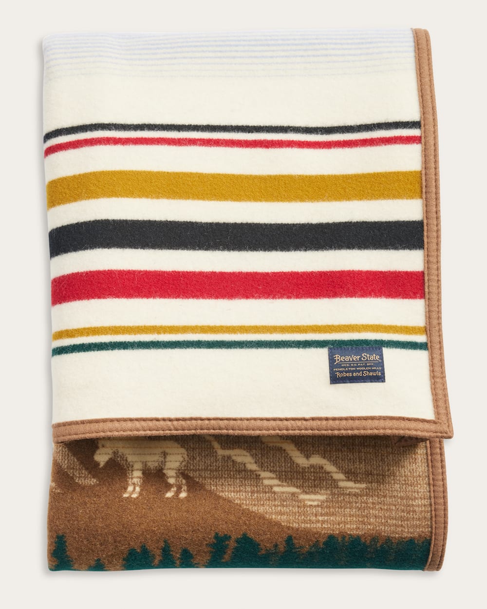 Shop Cozy Wool Glacier Peaks Blanket for Ultimate Style | Pendleton