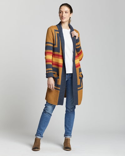 WOMEN'S HARDING OPEN CARDIGAN | Pendleton