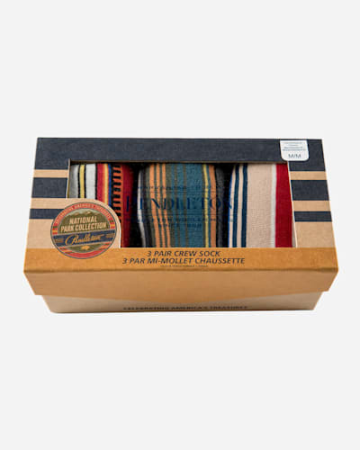 3-PACK NATIONAL PARK SOCKS GIFT BOX | Pendleton