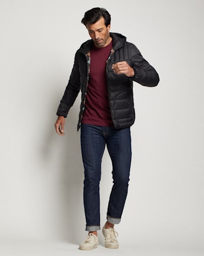MEN'S YUKON REVERSIBLE HOODED DOWN JACKET | Pendleton