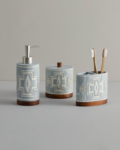 HARDING 3 PIECE BATH ACCESSORY SET | Pendleton