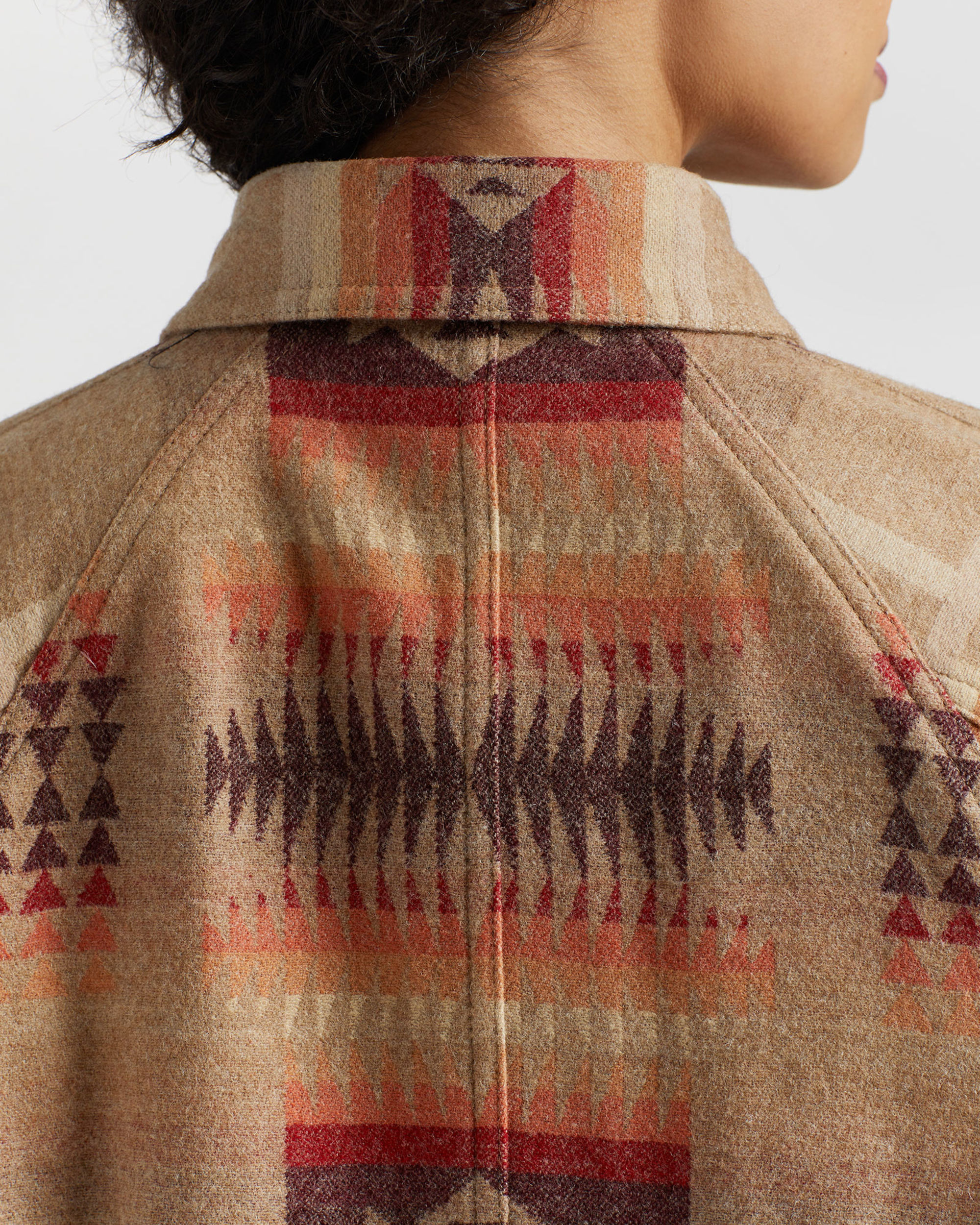 WOMEN'S VINTAGE WOOL WORK JACKET