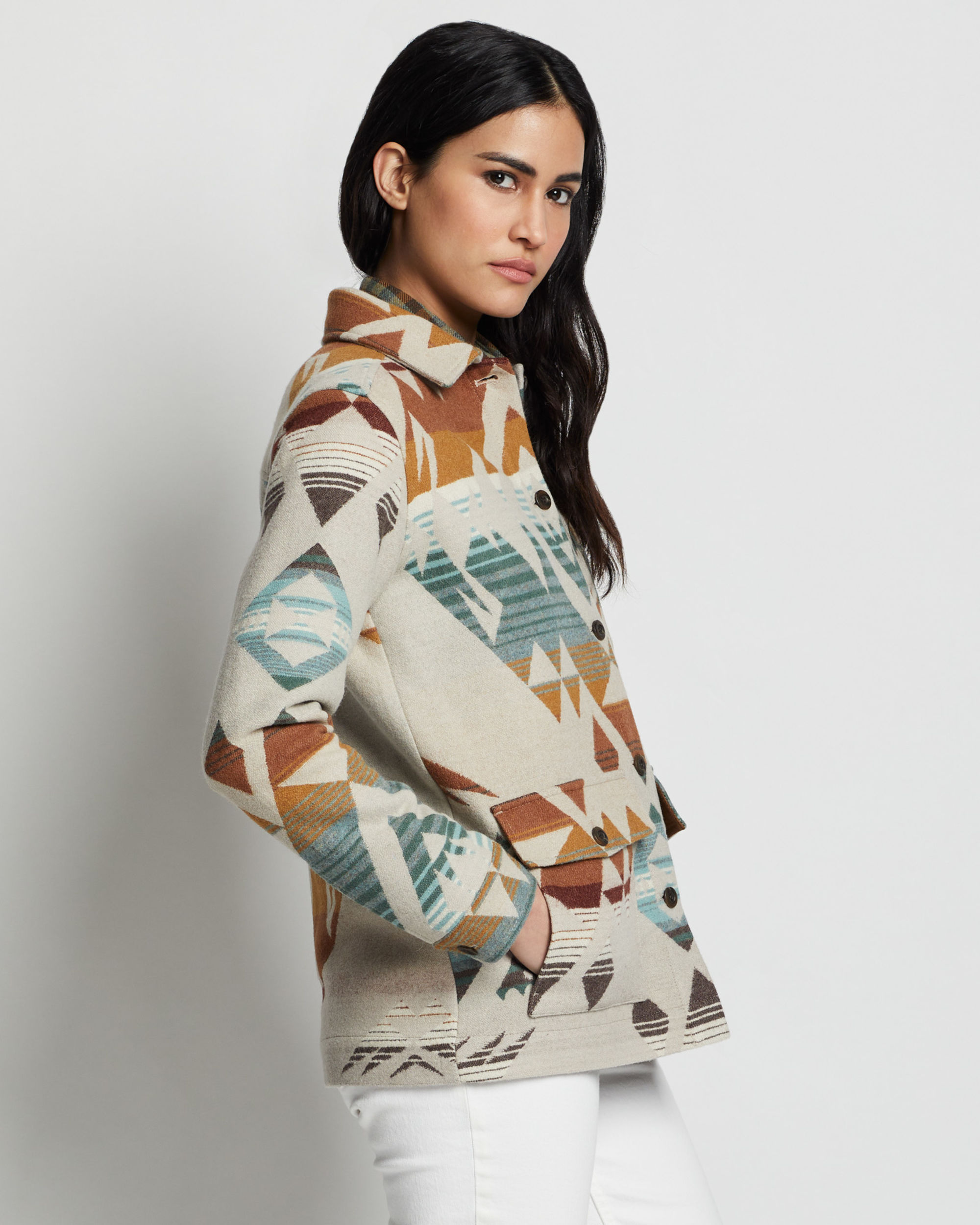 Women's Pacific Crest Wool Coat | Pendleton