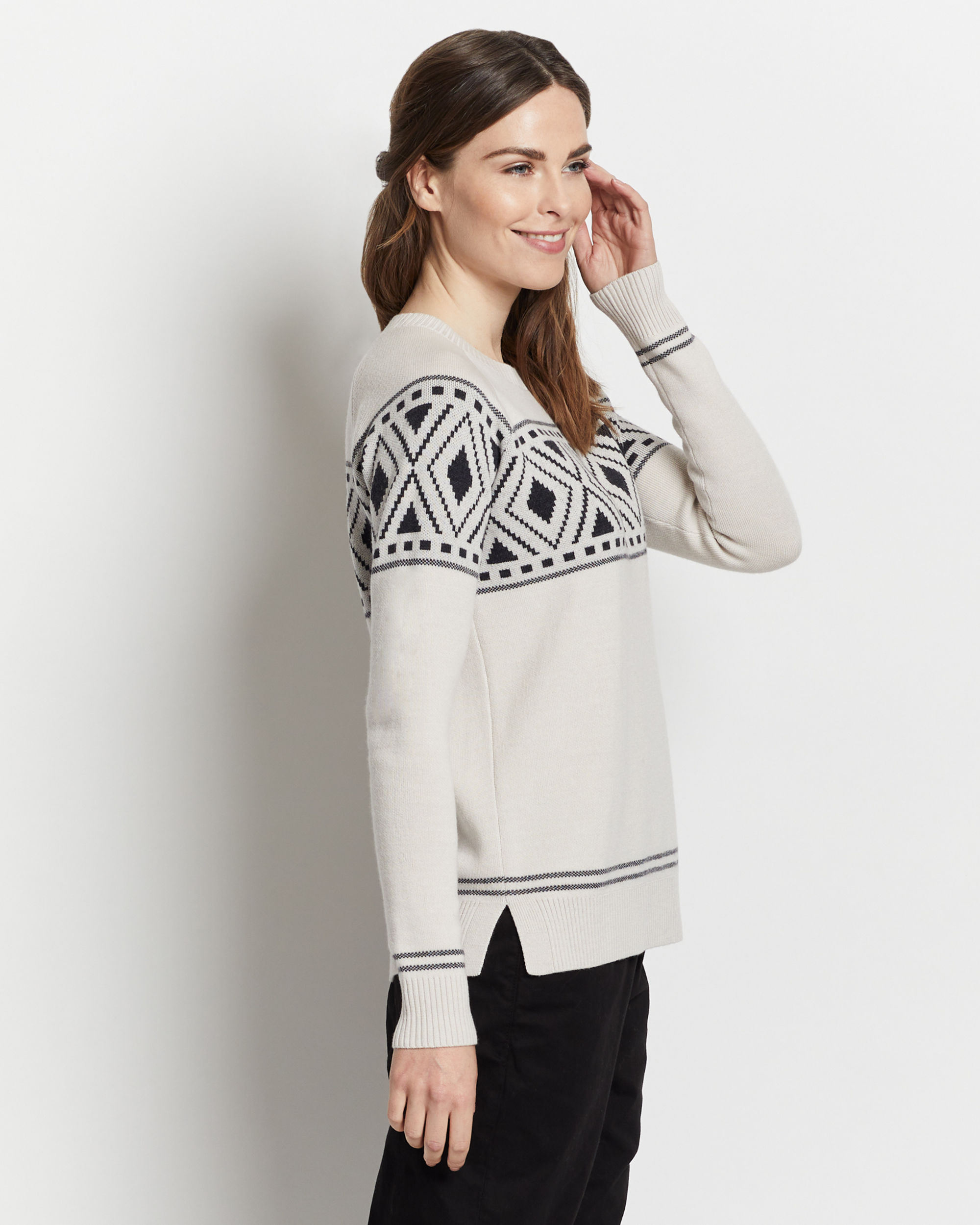 Women's Graphic Merino Crewneck Sweater | Pendleton