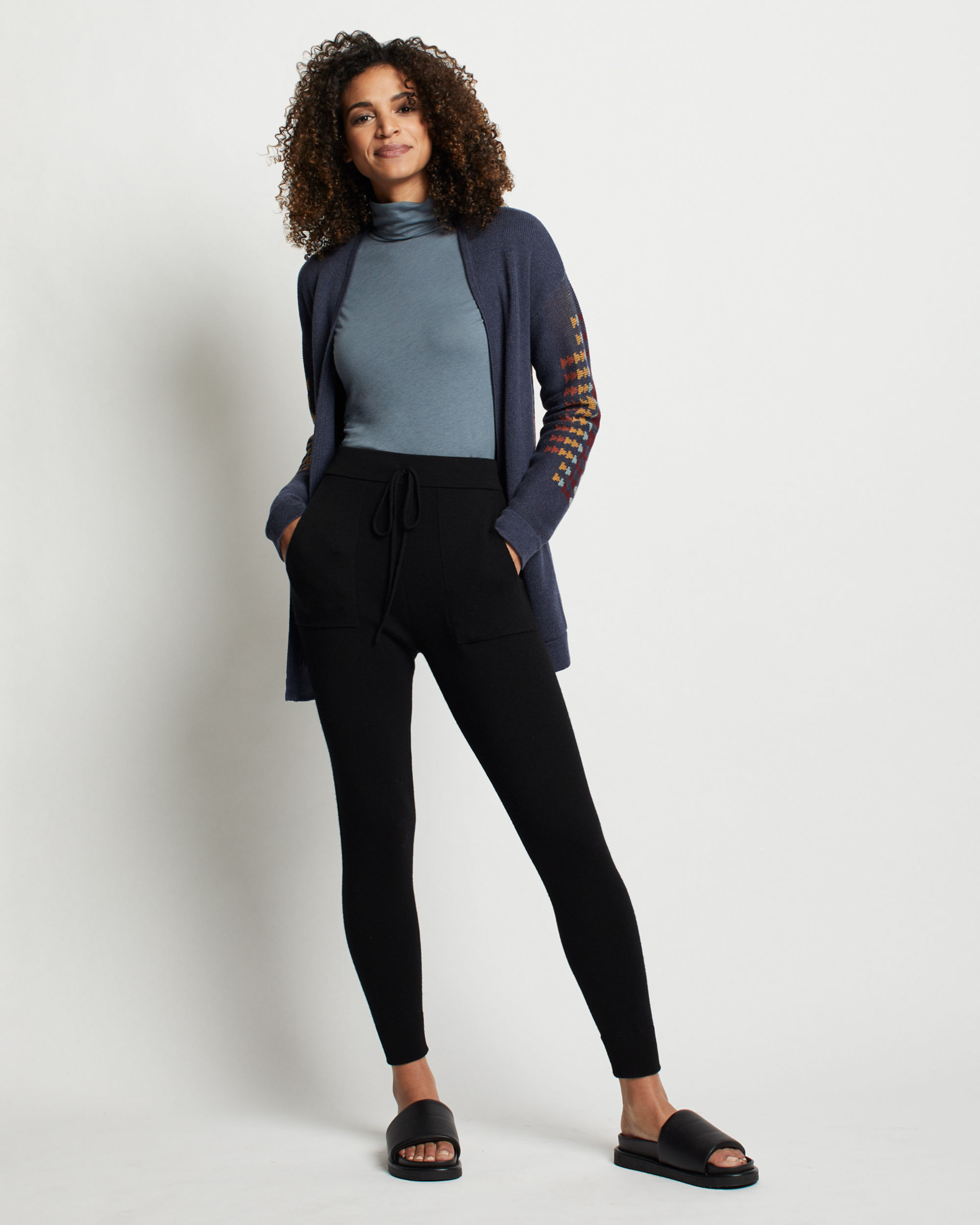 Women's Merino Pants in Black | Pendleton