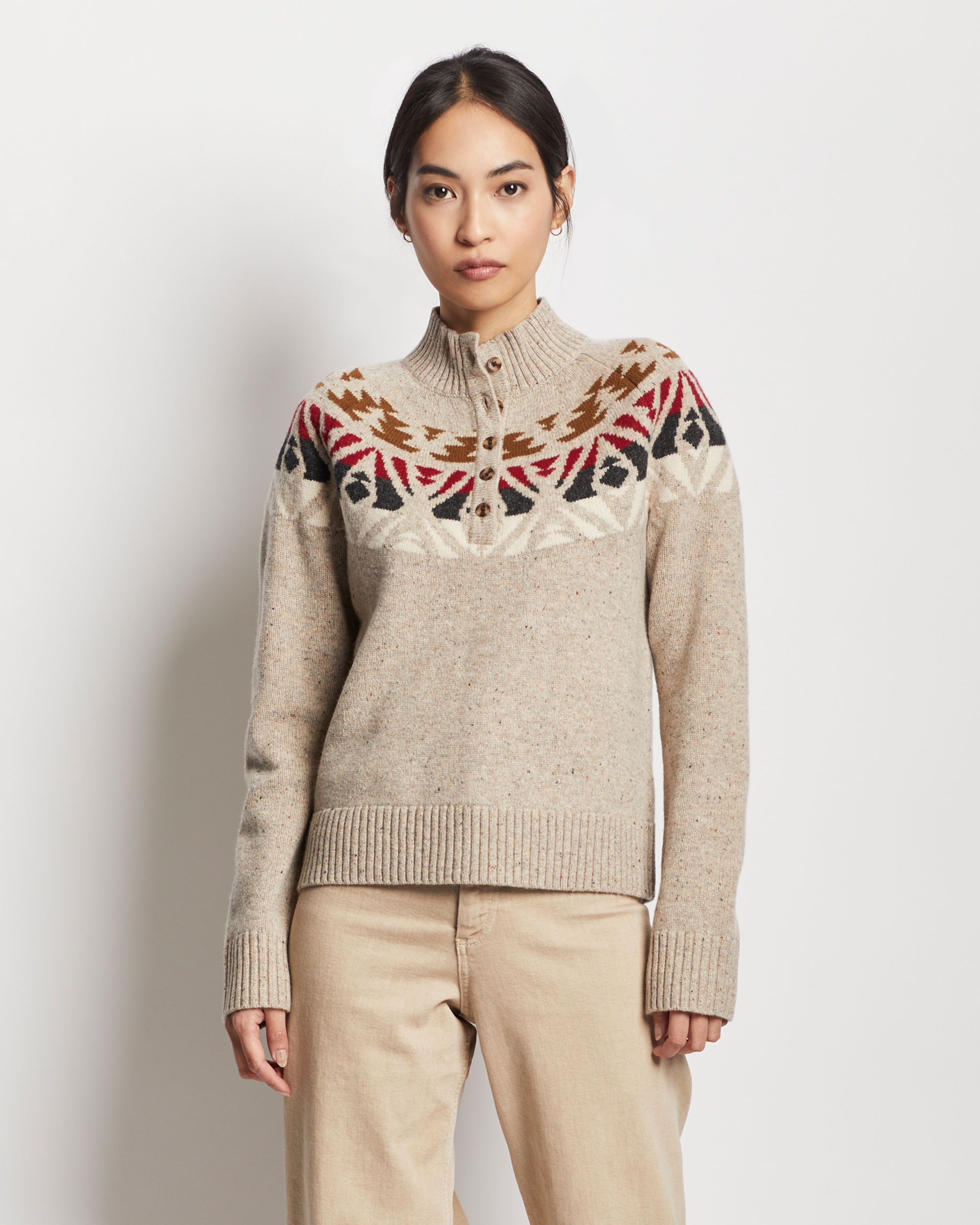 Women's Fair Isle Merino Sweater