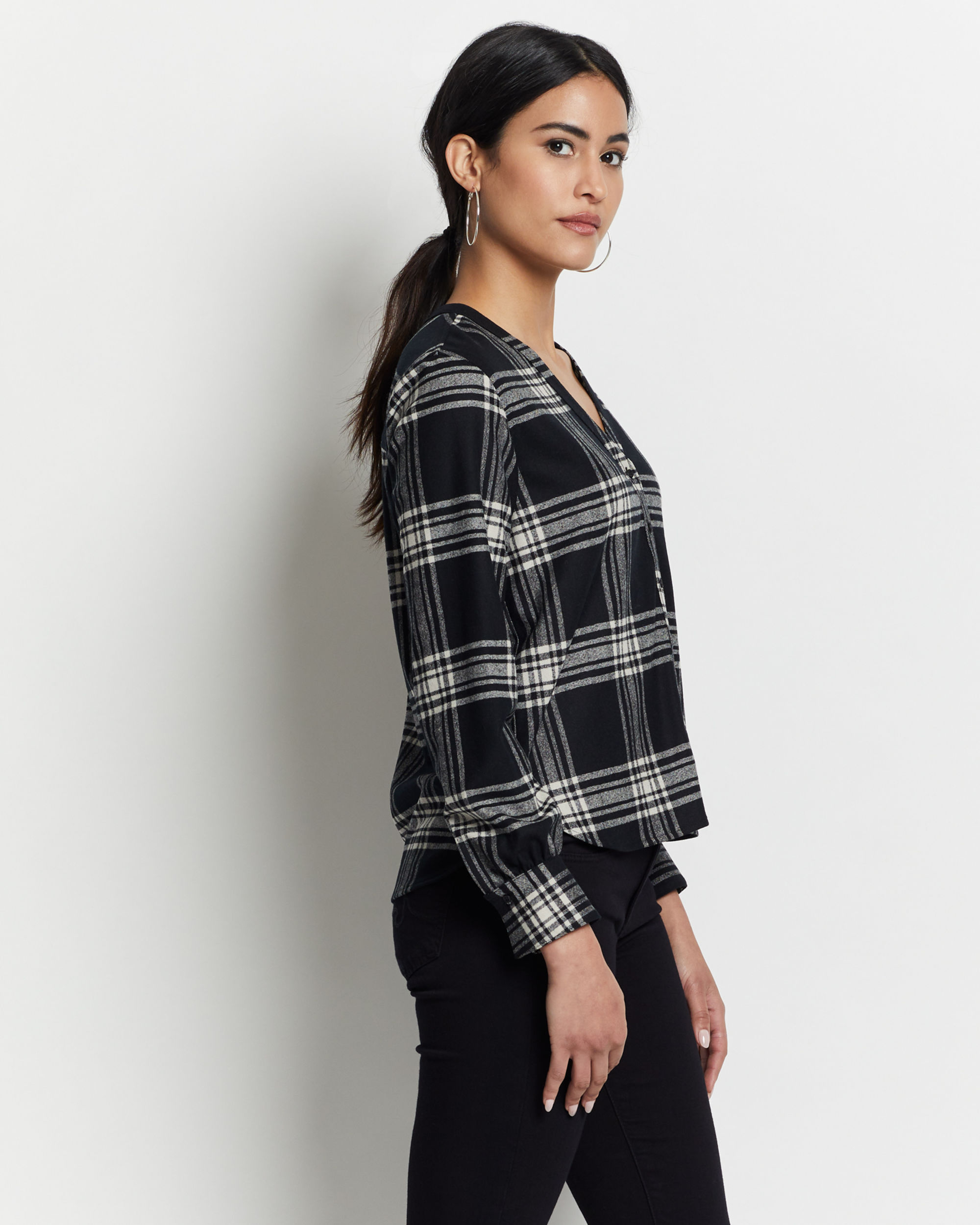 Women's Lena Merino V-Neck Shirt