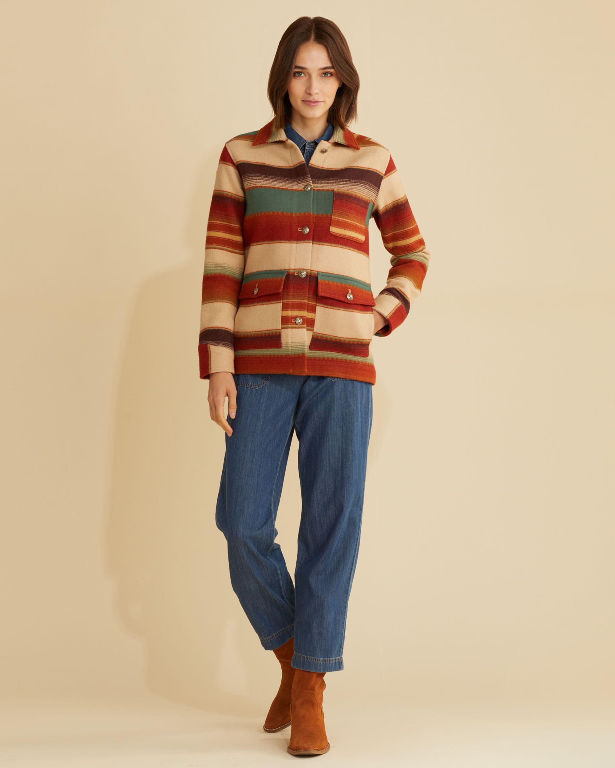 Women's Santa Fe Wool Jacket | Pendleton
