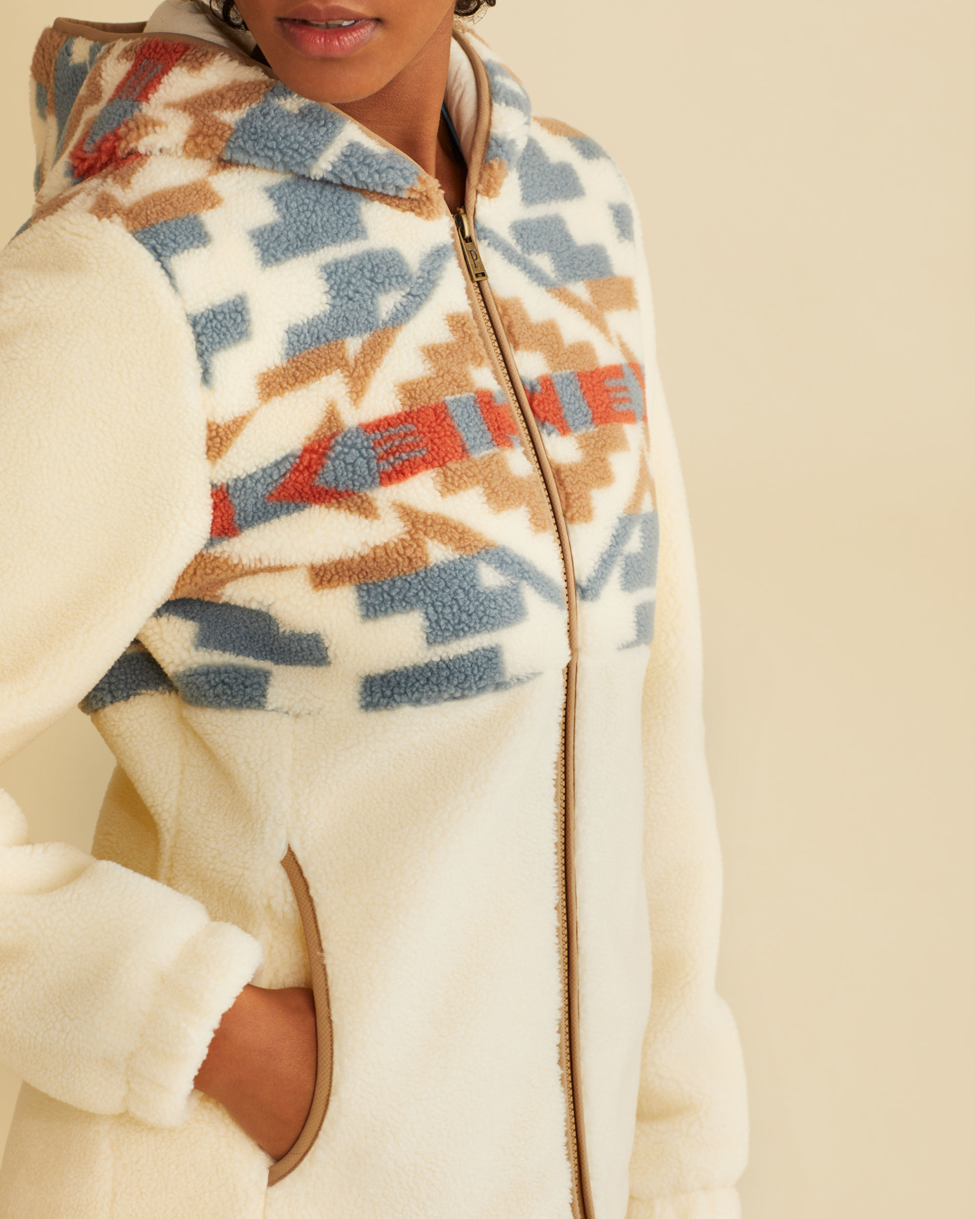 Women's Mariposa Berber Fleece Hooded Jacket | Pendleton