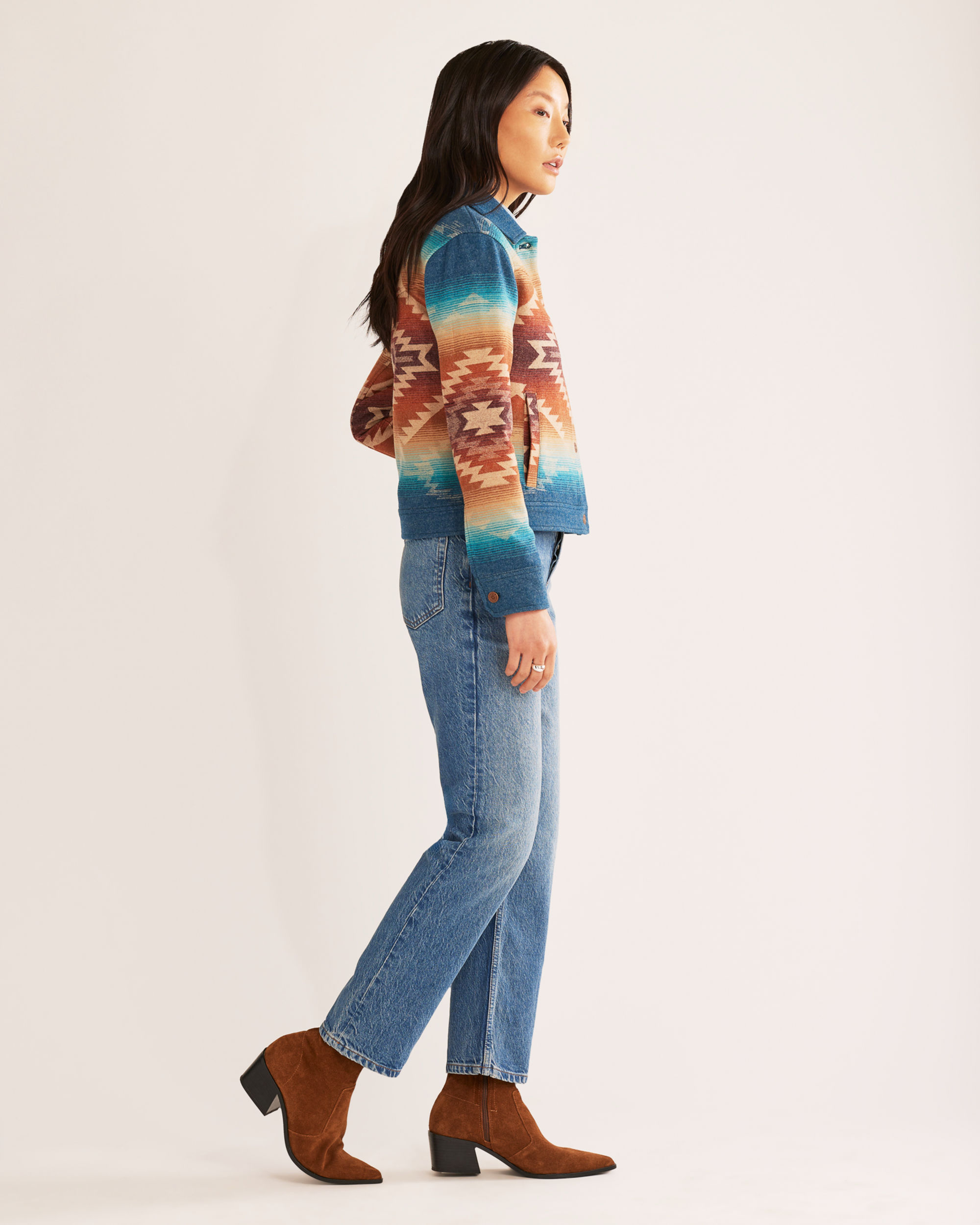 Stay Warm & Stylish with Women's Canyon Wool Jacket | Pendleton