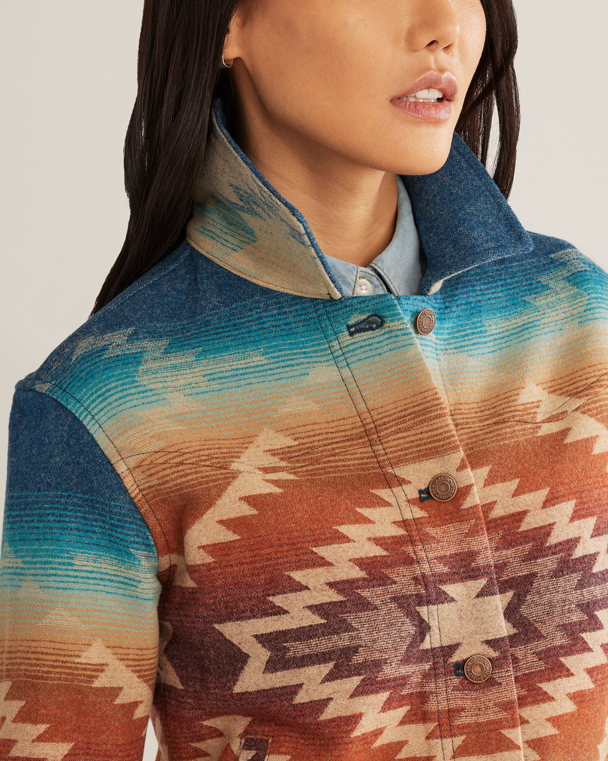 Stay Warm & Stylish with Women's Canyon Wool Jacket | Pendleton