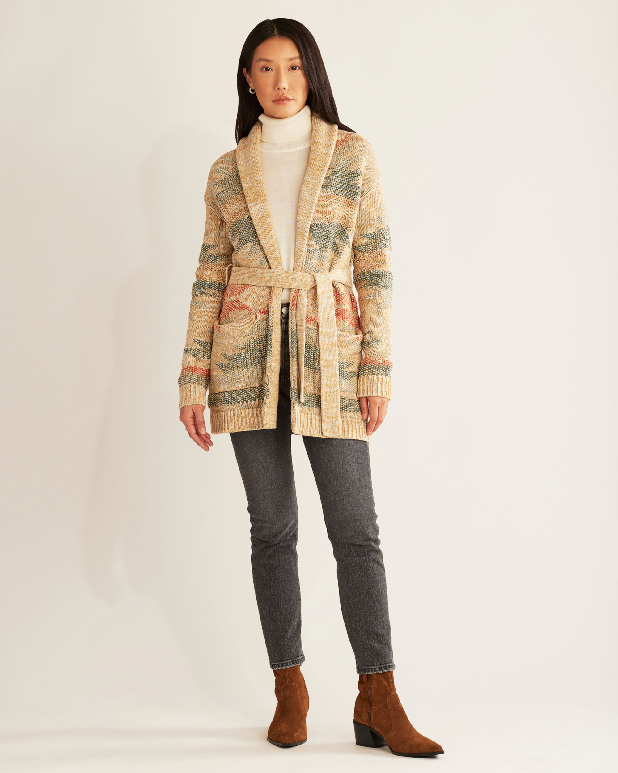 Stay Stylish Women's Monterey Belted Cardigan | Pendleton