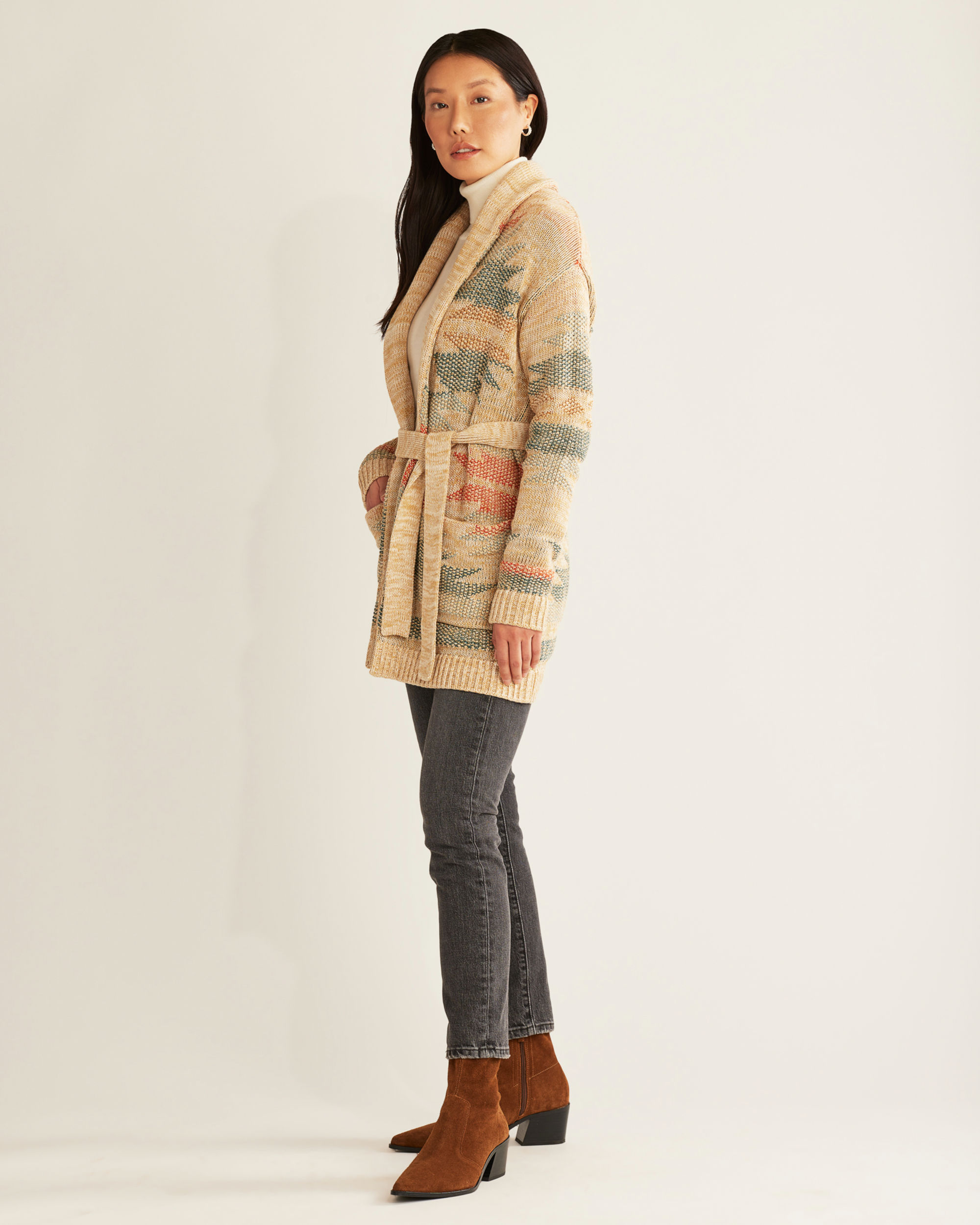 Stay Stylish Women's Monterey Belted Cardigan | Pendleton