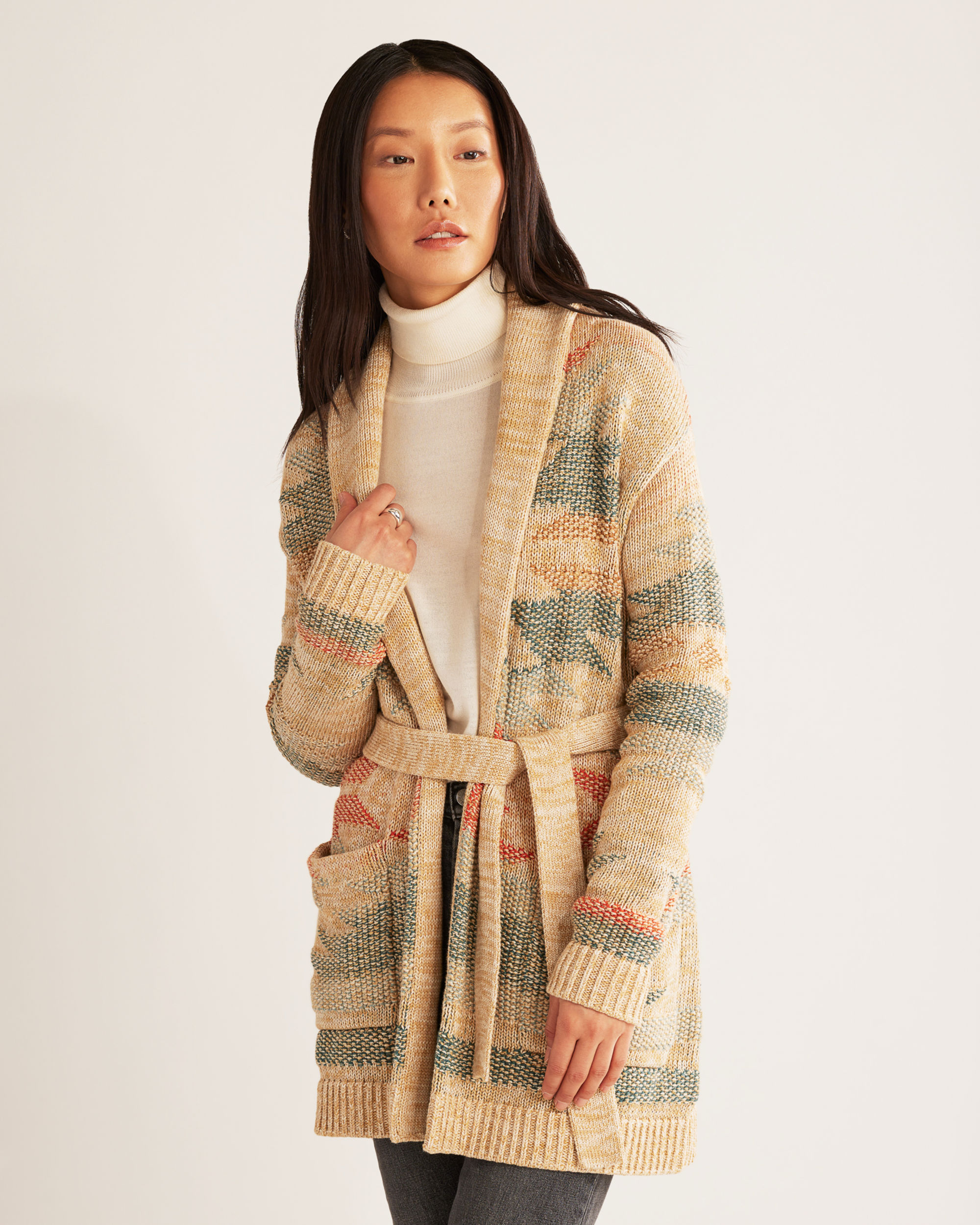 Stay Stylish Women's Monterey Belted Cardigan | Pendleton