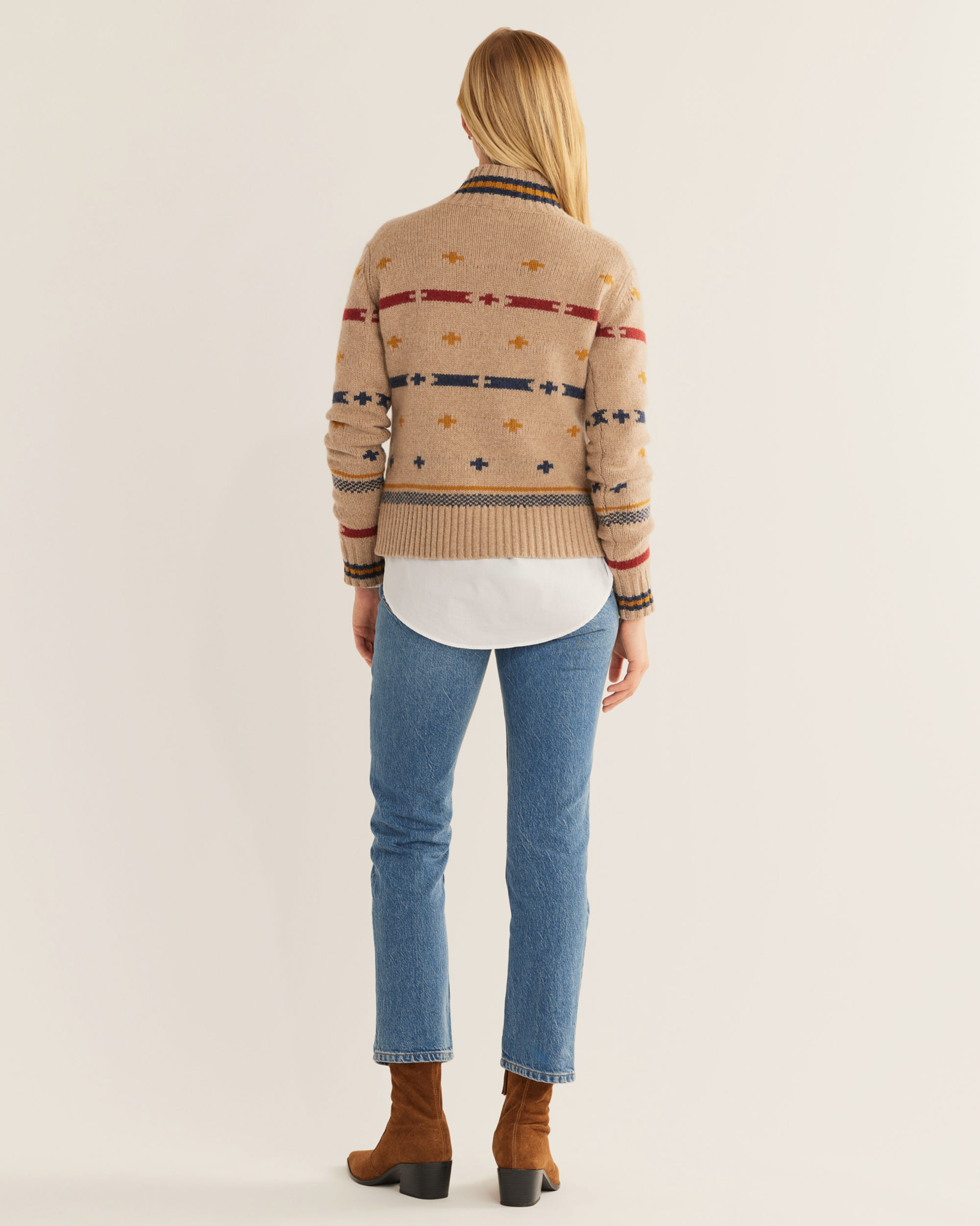 Shop in Style: Women's Hallie Merino Graphic Sweater | Pendleton Woolen ...