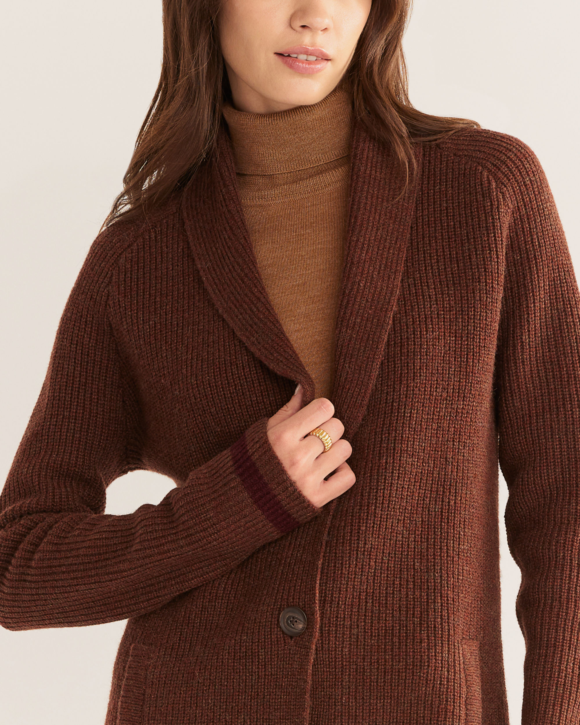 Shop the Women's Striped Shetland Collection Cardigan | Pendleton