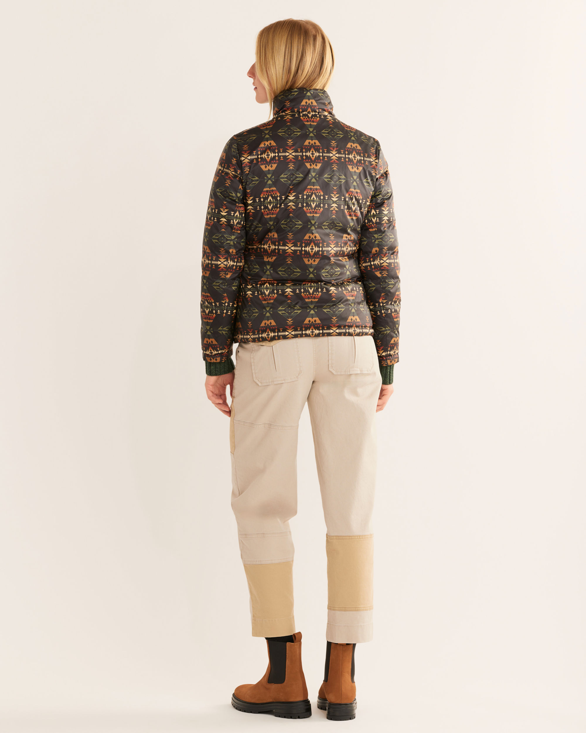 Stay Warm & Stylish: Women's Packable Down Reversible Jacket | Pendleton